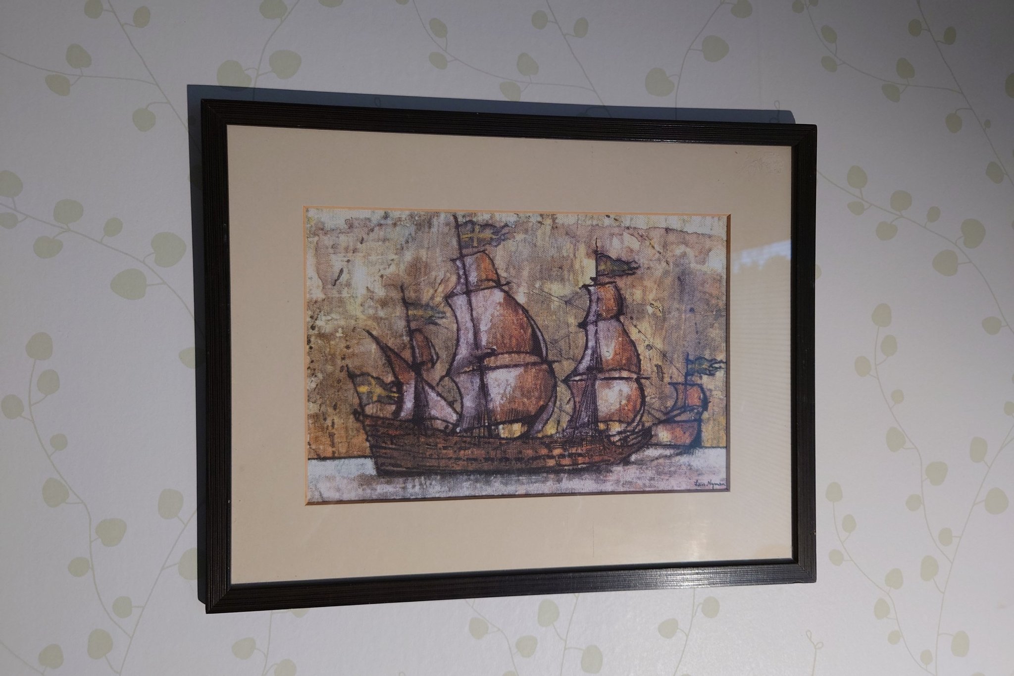 LARS NYMAN, WASA-SKEPPET, TEXTILTRY.. | Köp från REACAG på Tradera (682531307)