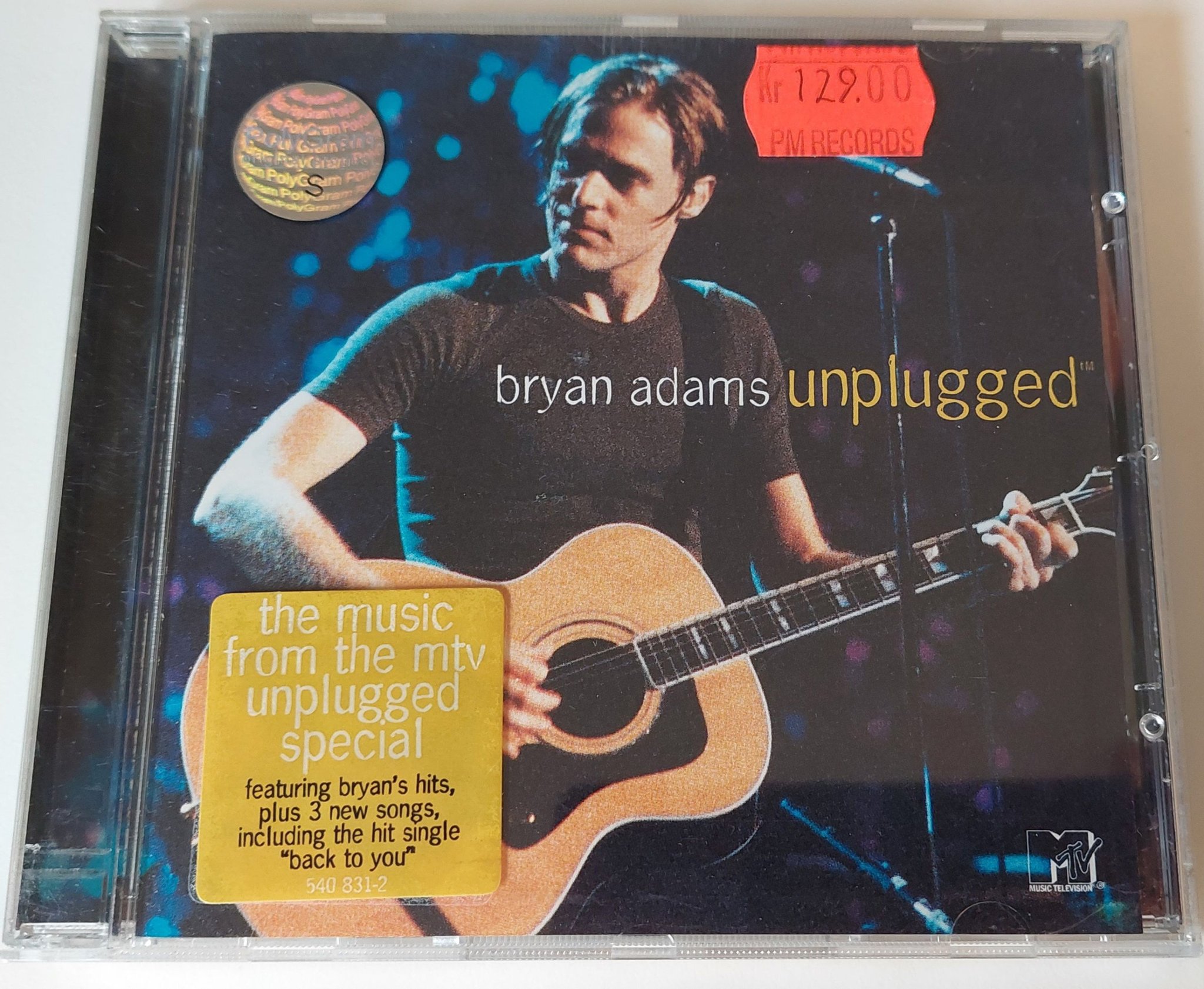 Se produkter som liknar BRYAN ADAMS - MTV UNPLUGGED på Tradera (632215651)