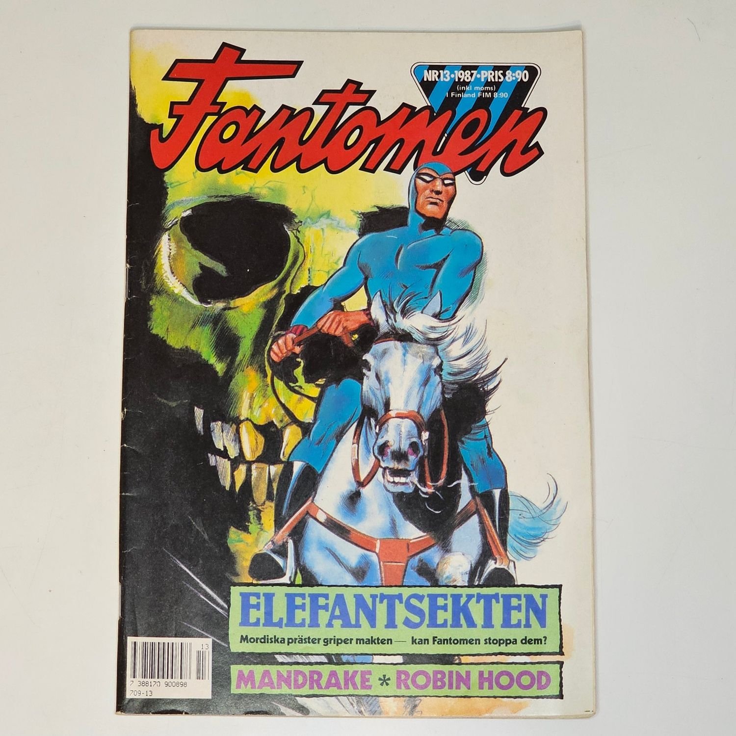 Fantomen Nr 13 1987 #FN# + Bilaga | Köp på Tradera (668900755)