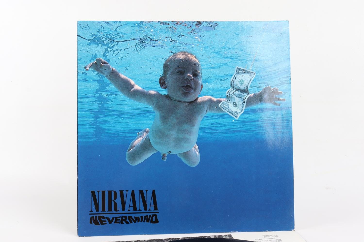 Nevermind Album Cover Single Line Drawing Of Nirvana