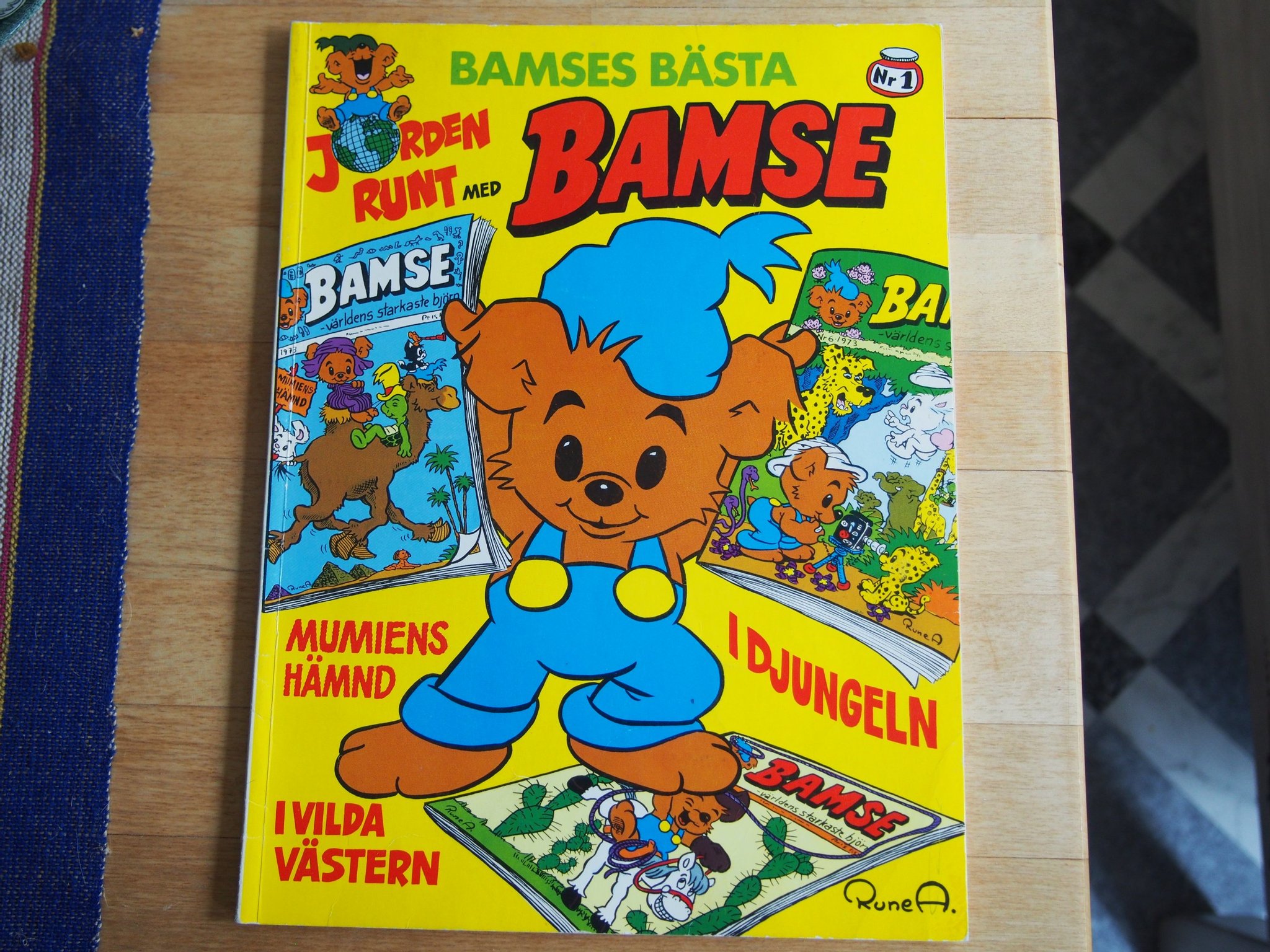 Bamses Bästa Jorden Runt Med Bamse Nr 1 1980 Fi.. | Köp på Tradera (687992885)