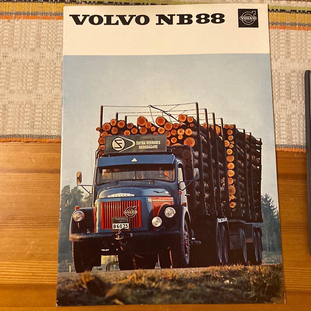 Se produkter som liknar Volvo NB88 - Broschyr 1970 på Tradera (700125777)