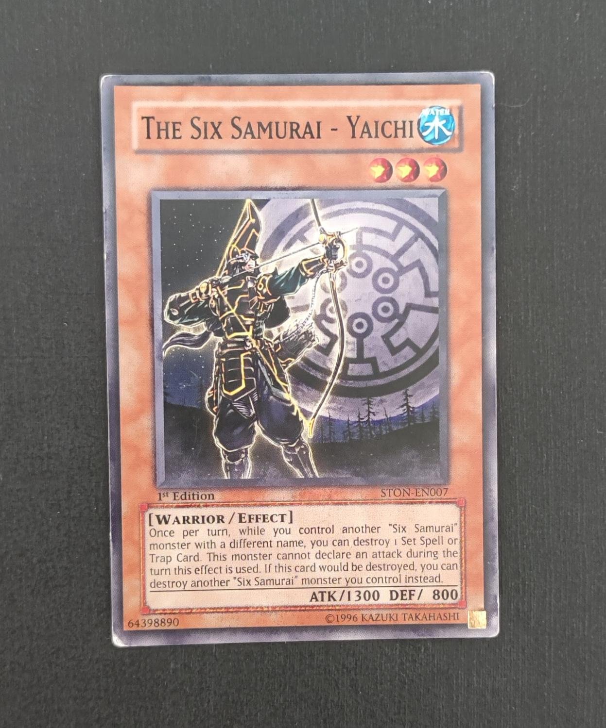 The Six Samurai - Yaichi STON-EN007 1st Edition.. | Köp på Tradera (599883669)