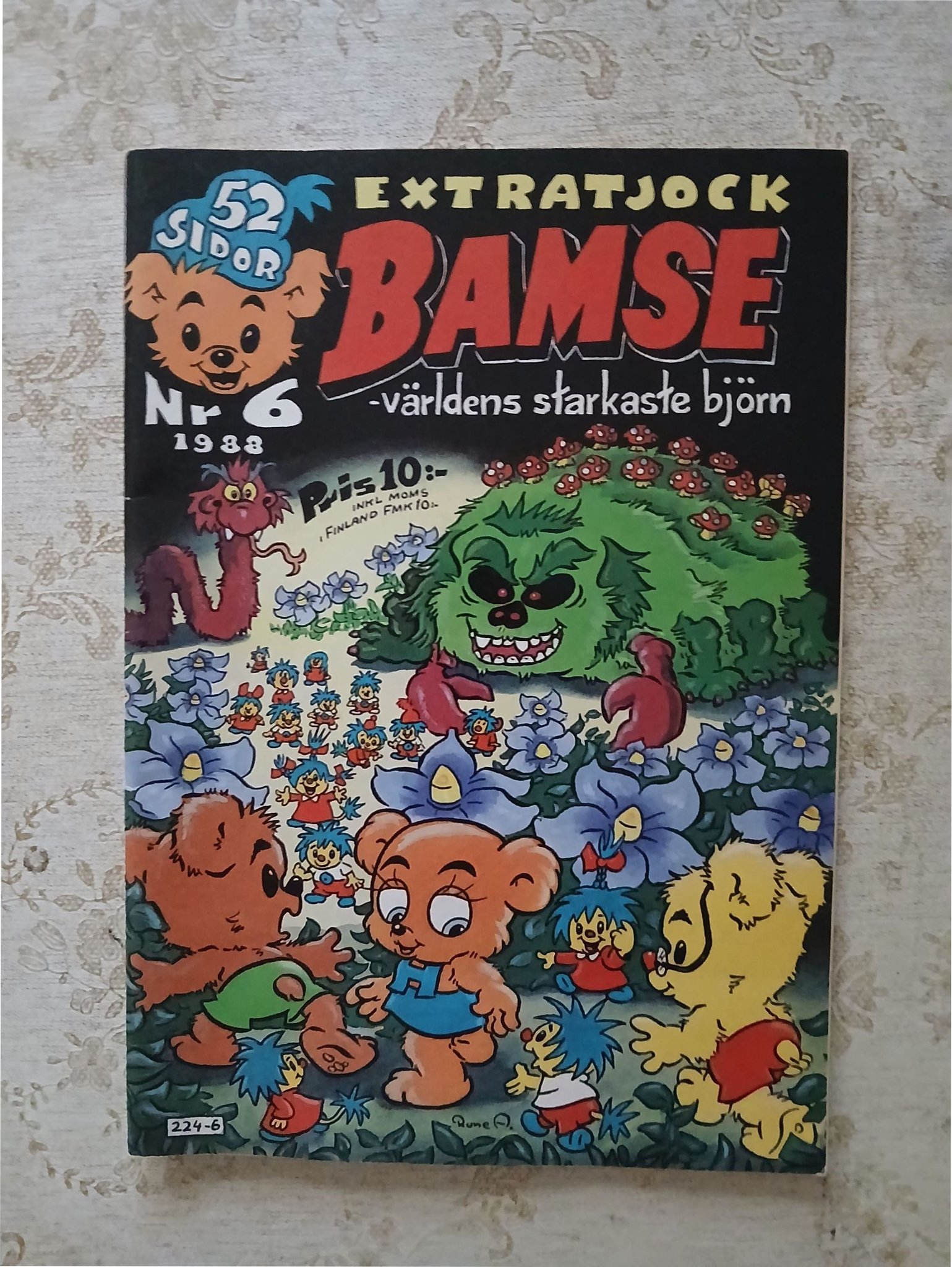 Bamse Nr 6 1988 ((VF) | Köp på Tradera (684679109)