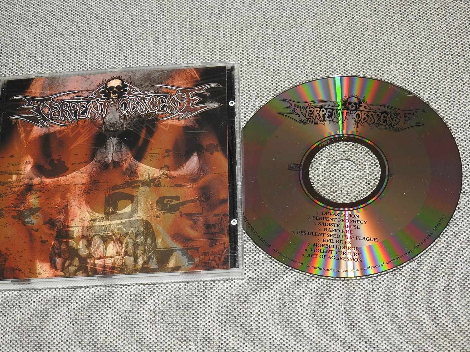 Serpent Obscene - Serpent Obscene CD | Köp på Tradera (657884469)