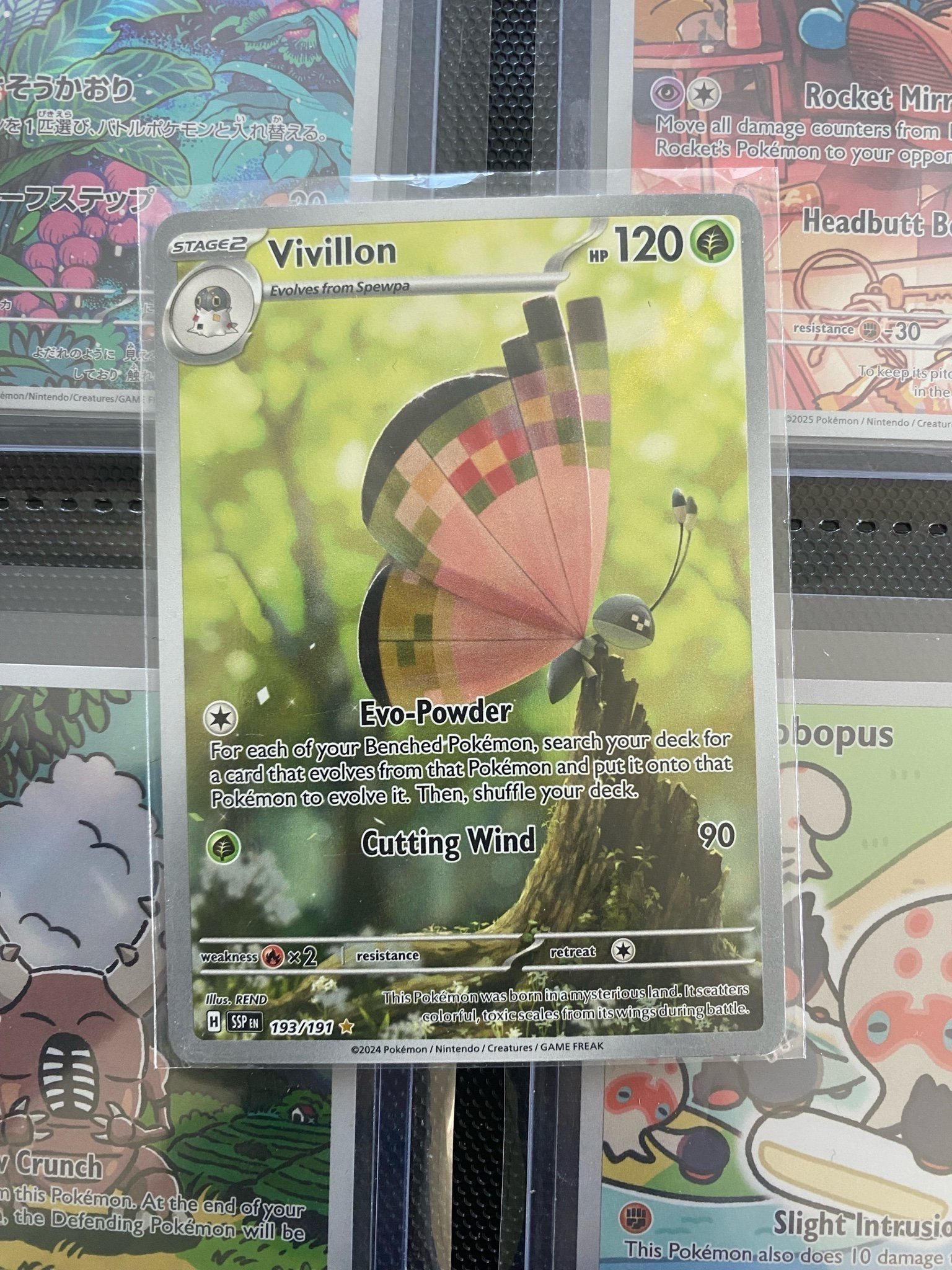 Vivillon - Pokémonkort | Köp på Tradera (696857411)