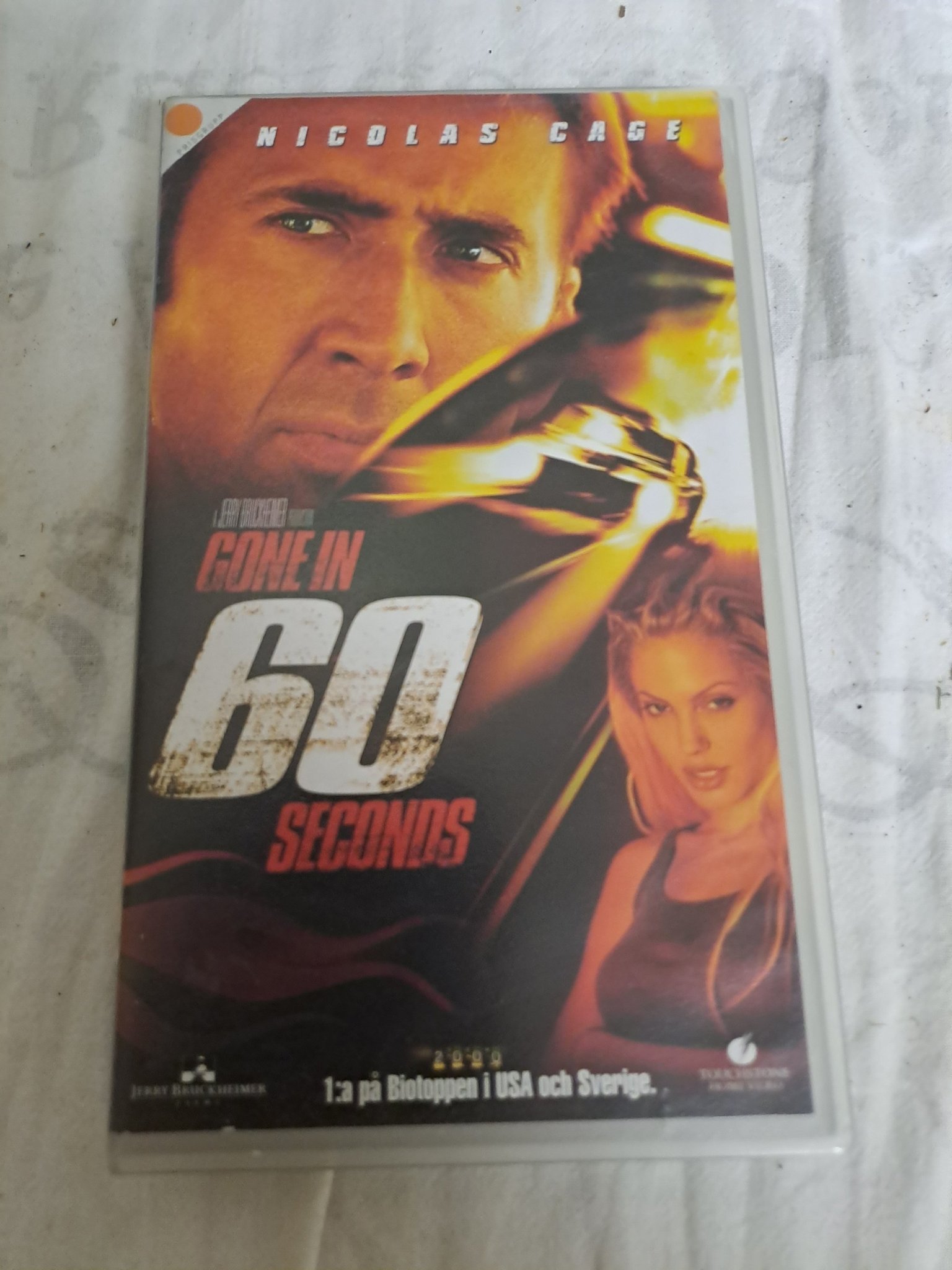 Gone in 60 Seconds VHS film blåst på 60 sekunder | Köp på Tradera (712440448)