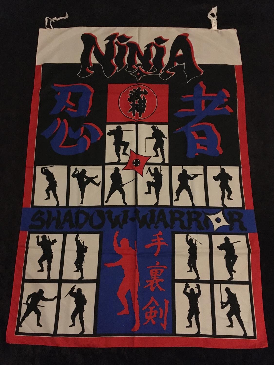 NINJA - SHADOW WARRIOR Posterflagga Samlarobjek.. | Köp på Tradera (661721349)