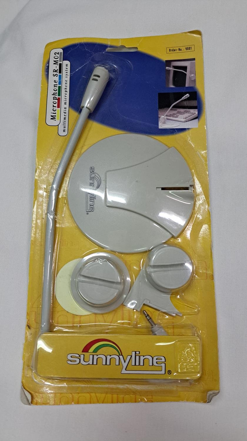 Vintage Microphone SR-M02 PC Sunnyline multimed.. | Köp på Tradera (607235193)