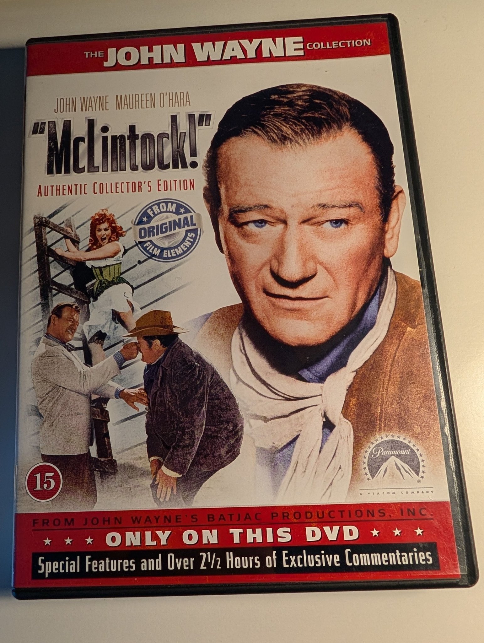 McLintock! (1963) - John Wayne - DVD - Svensk u.. | Köp på Tradera (693790103)
