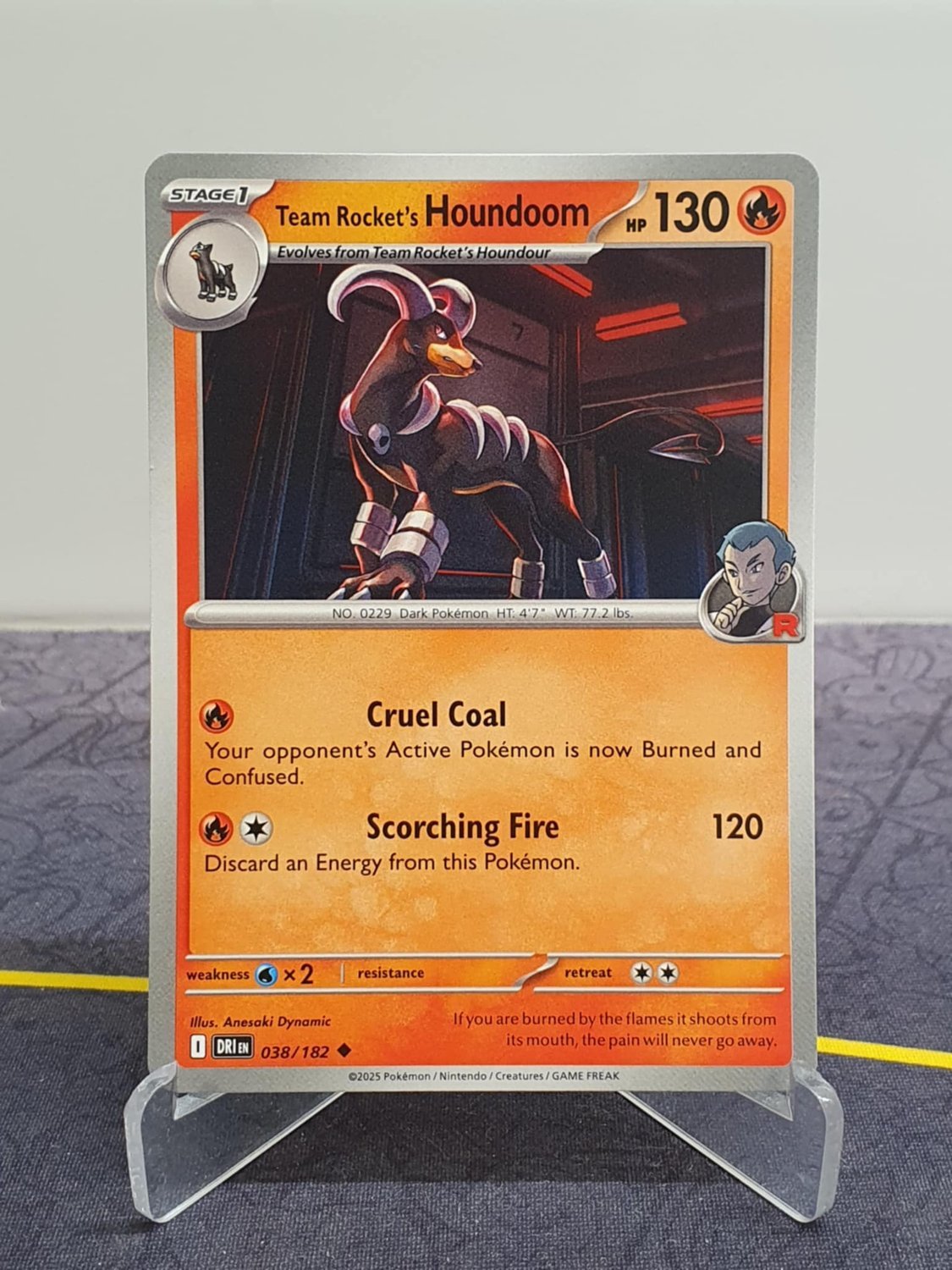 Se produkter som liknar TEAM ROCKET'S HOUNDOOM 038/18.. på Tradera (678559890)