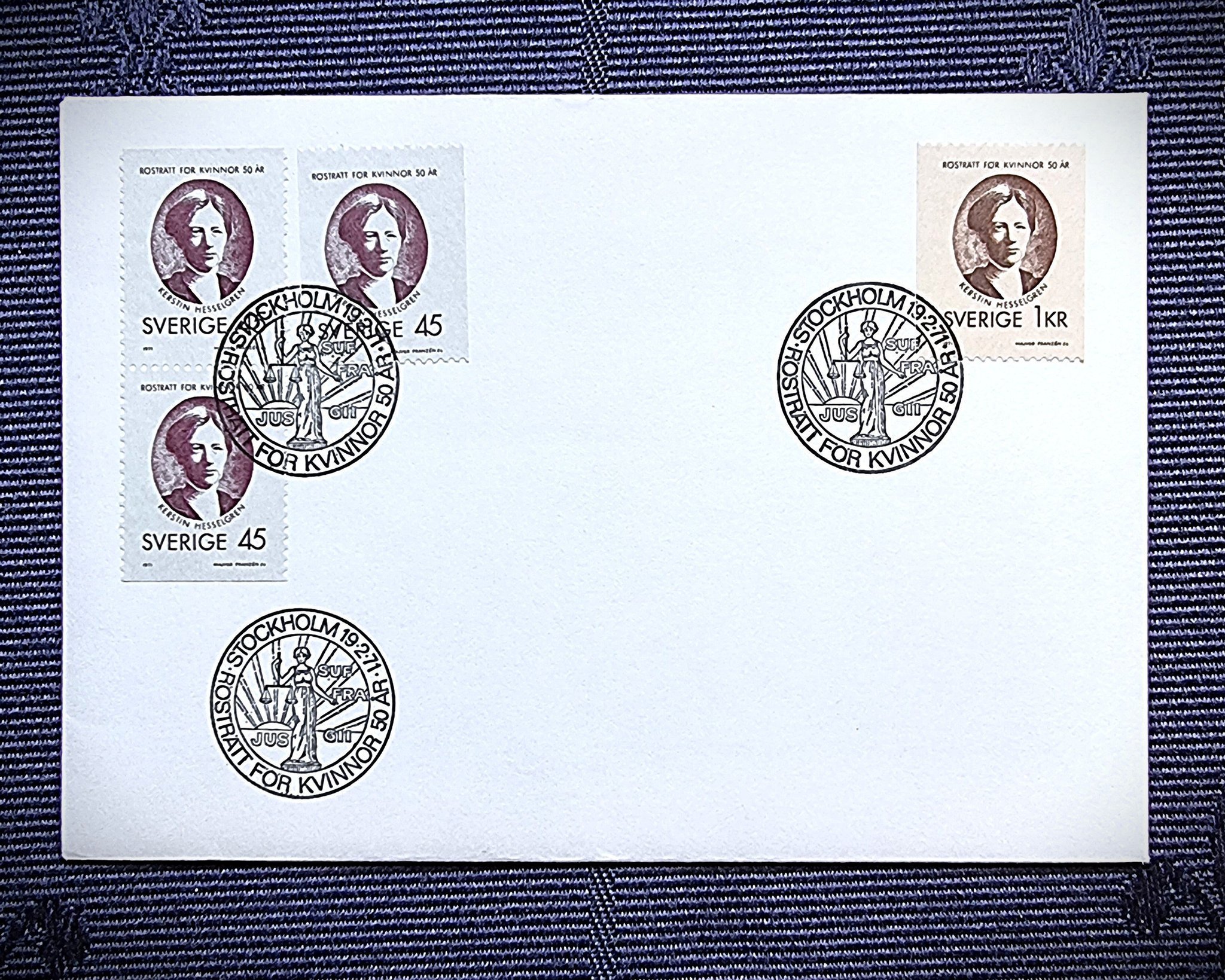 Förstadagsbrev Sverige FDC - 19 februari 1971 | Köp på Tradera (704306720)