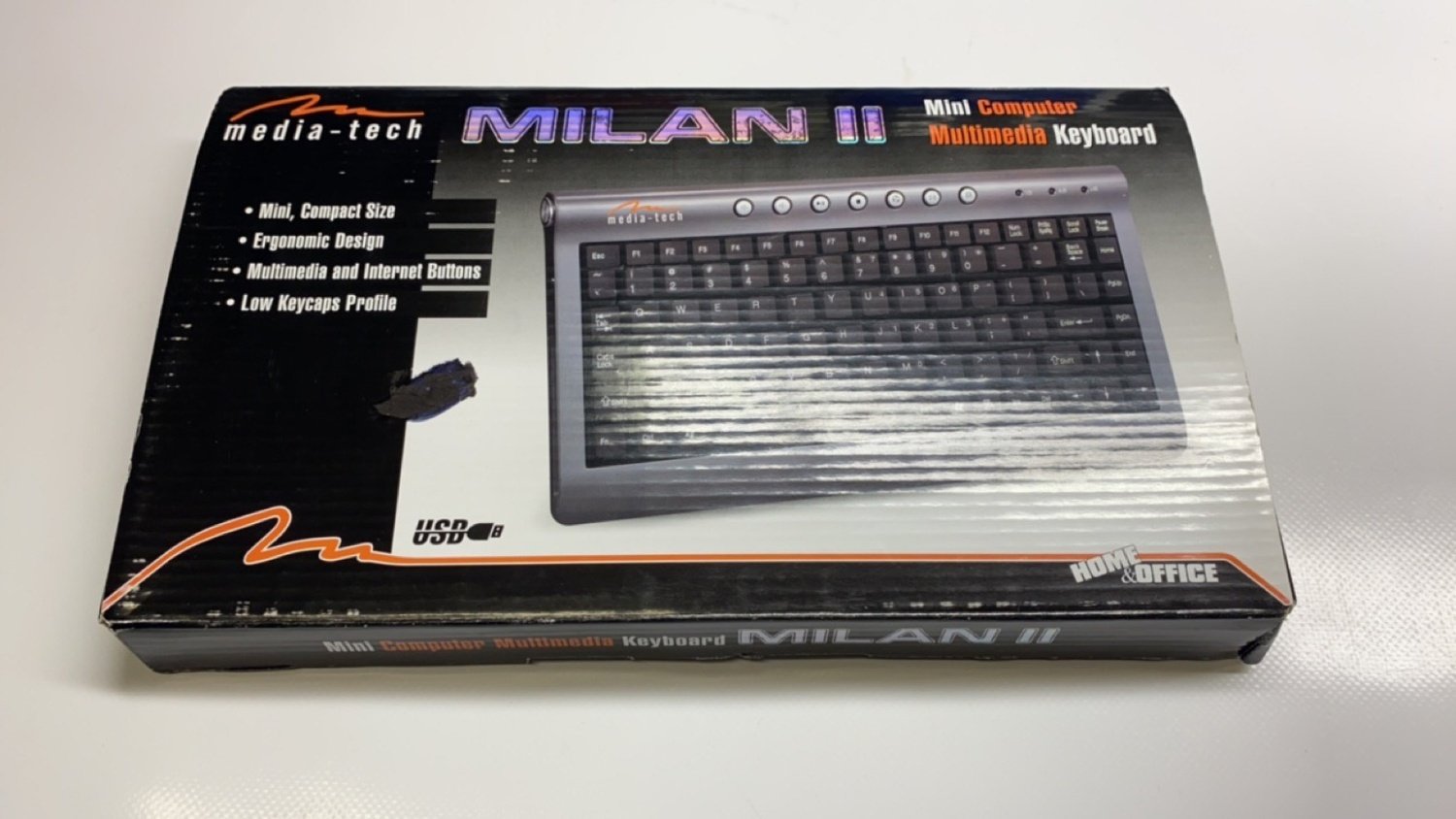 Tangentbord _ Media_Tech Milan 2. | Köp från CCparts på Tradera (610239425)