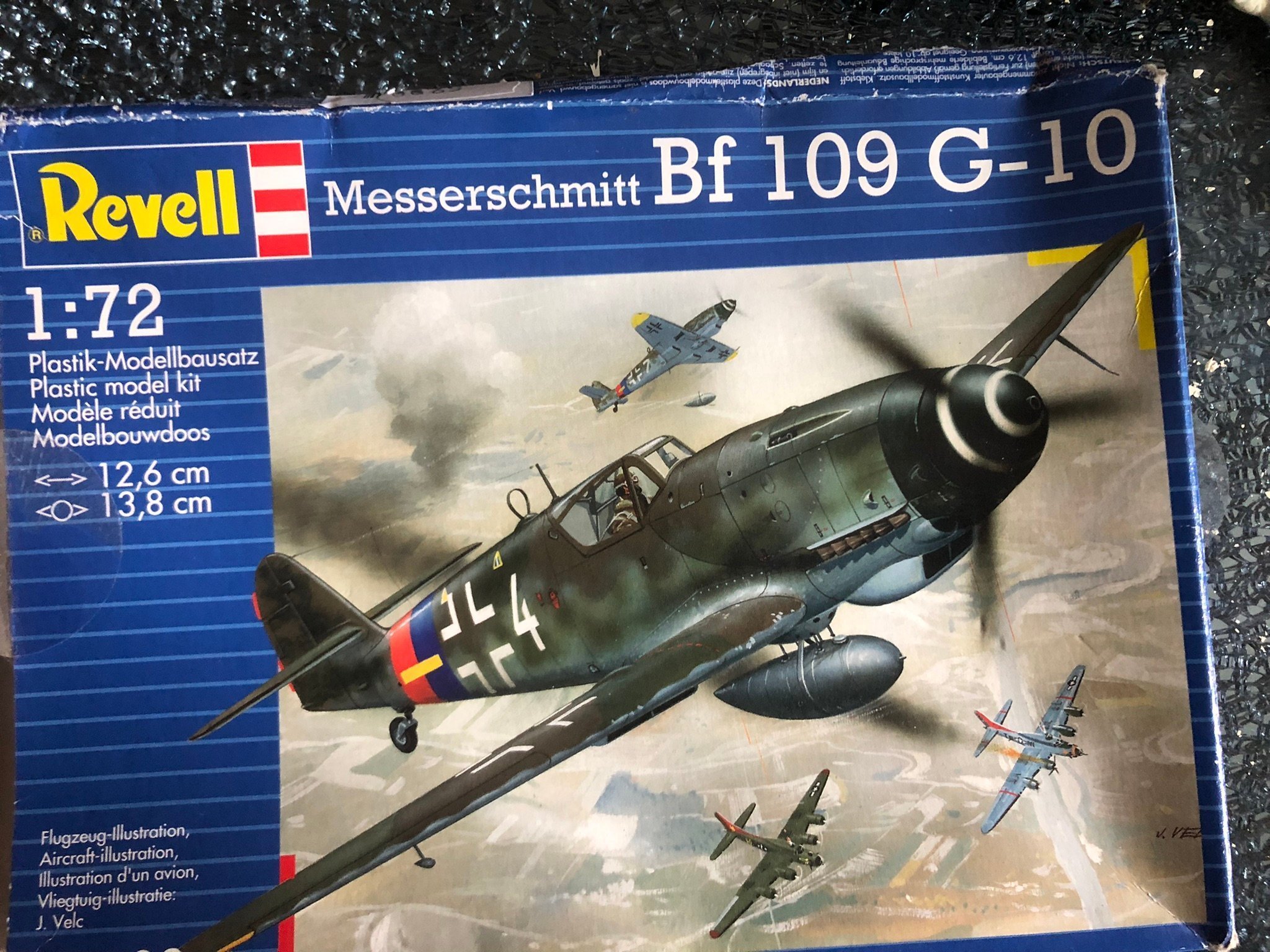 Revell Messerschmitt Bf 109 G-10 Modellbyggsats.. | Köp på Tradera (684863609)