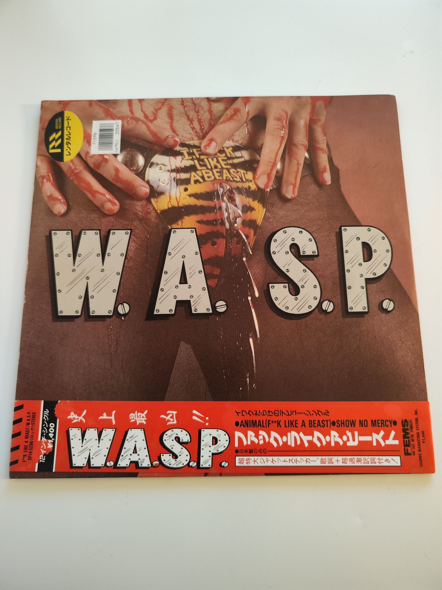 Se produkter som liknar W.A.S.P. - Animal (F**k Like .. på Tradera (690063227)