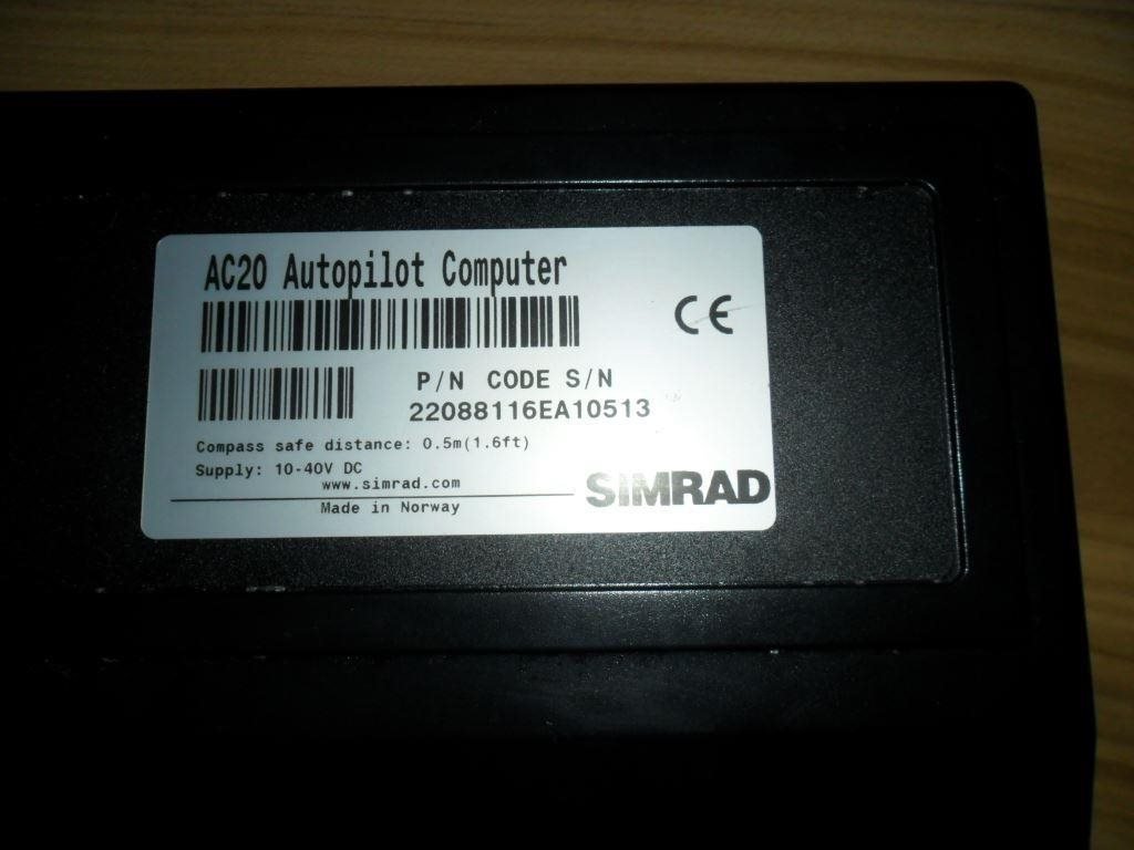Simrad AC20 autopilot compu.. | Köp från thinkbigger111 på Tradera (705209838)