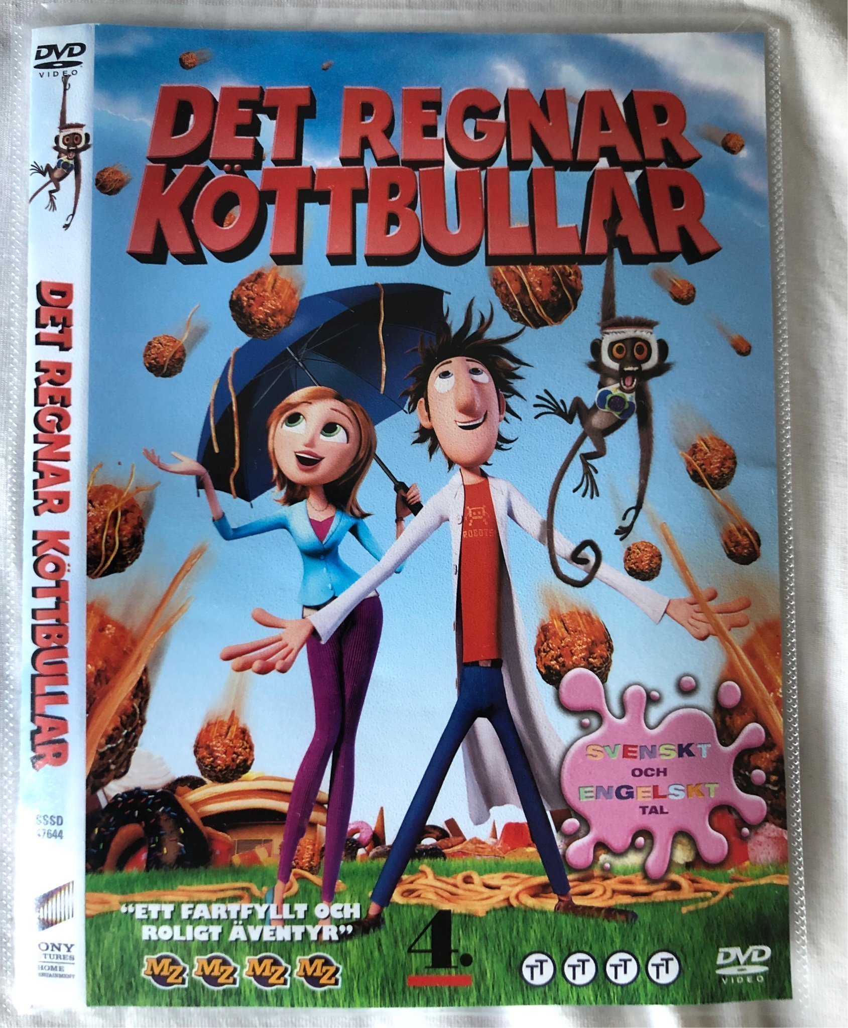 Se Produkter Som Liknar Det Regnar Köttbullar Dvd Me På Tradera
