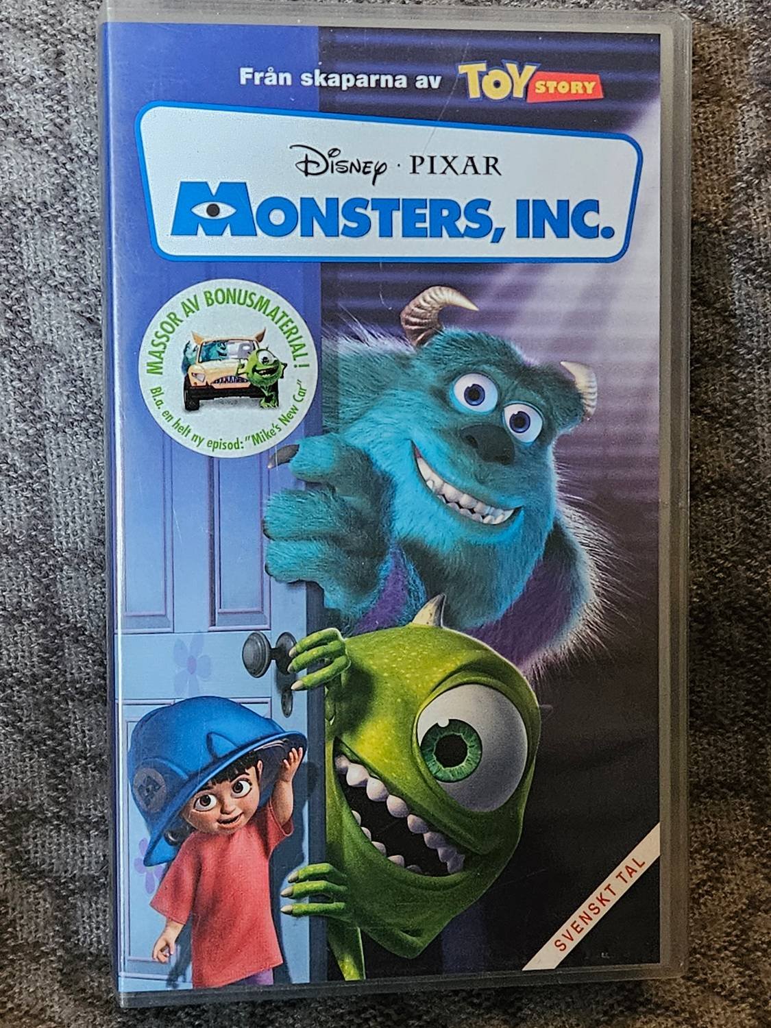 MONSTERS, INC. -VHS ,SVENSK TAL. | Köp från SandsOfTime på Tradera (676696588)