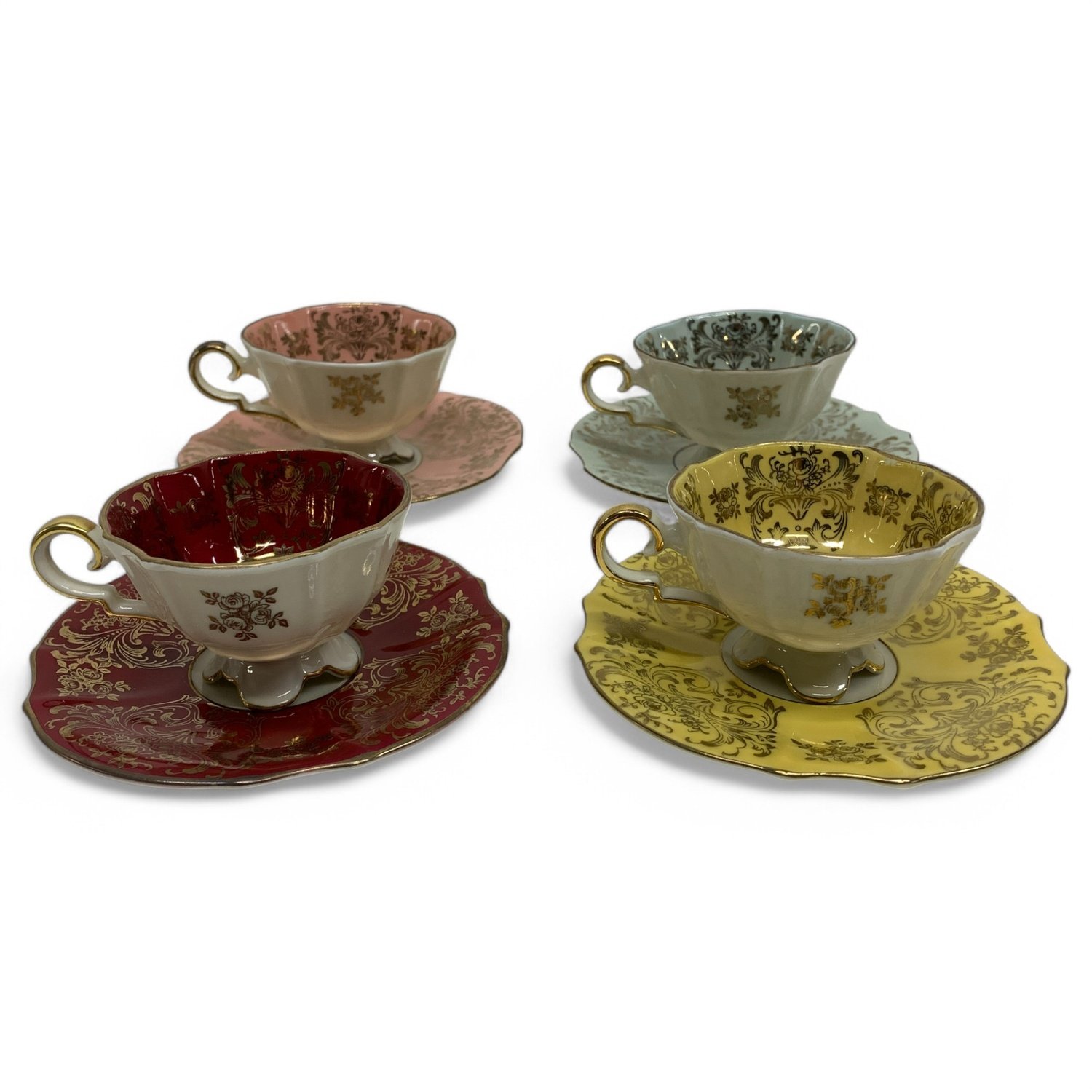 Bavaria Alka Kopp med Fat 4st Kaffe.. | Köp från Footly på Tradera (675808707)