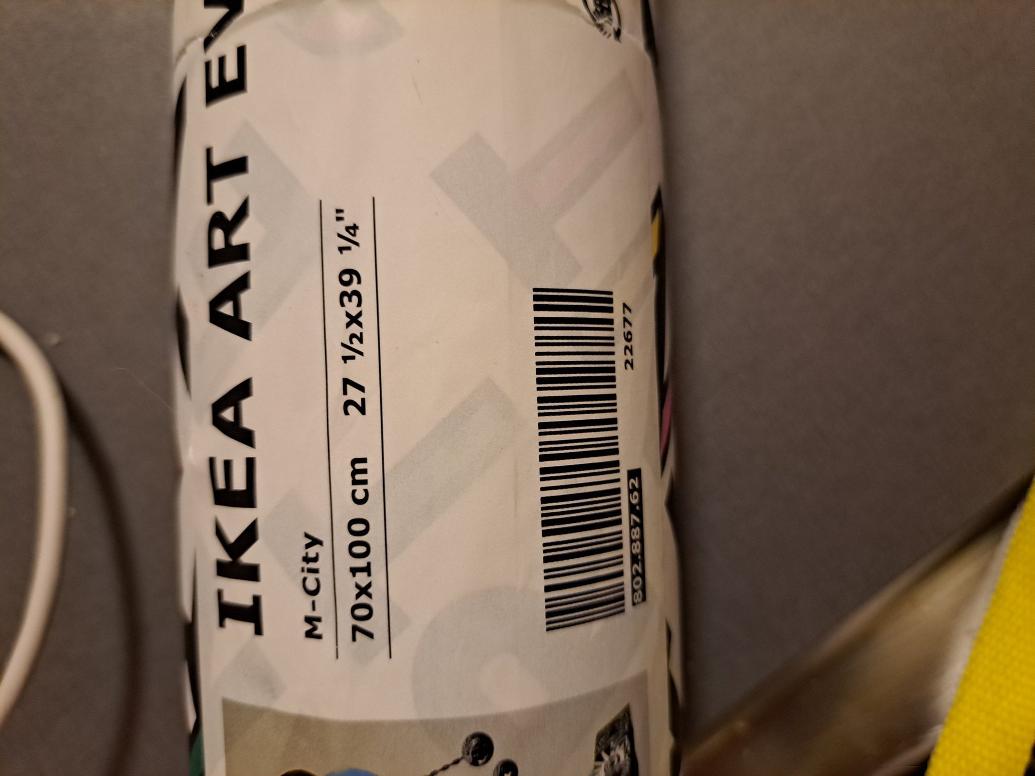 Se produkter som liknar IKEA Art Event M-City Konstverk på Tradera (698138639)