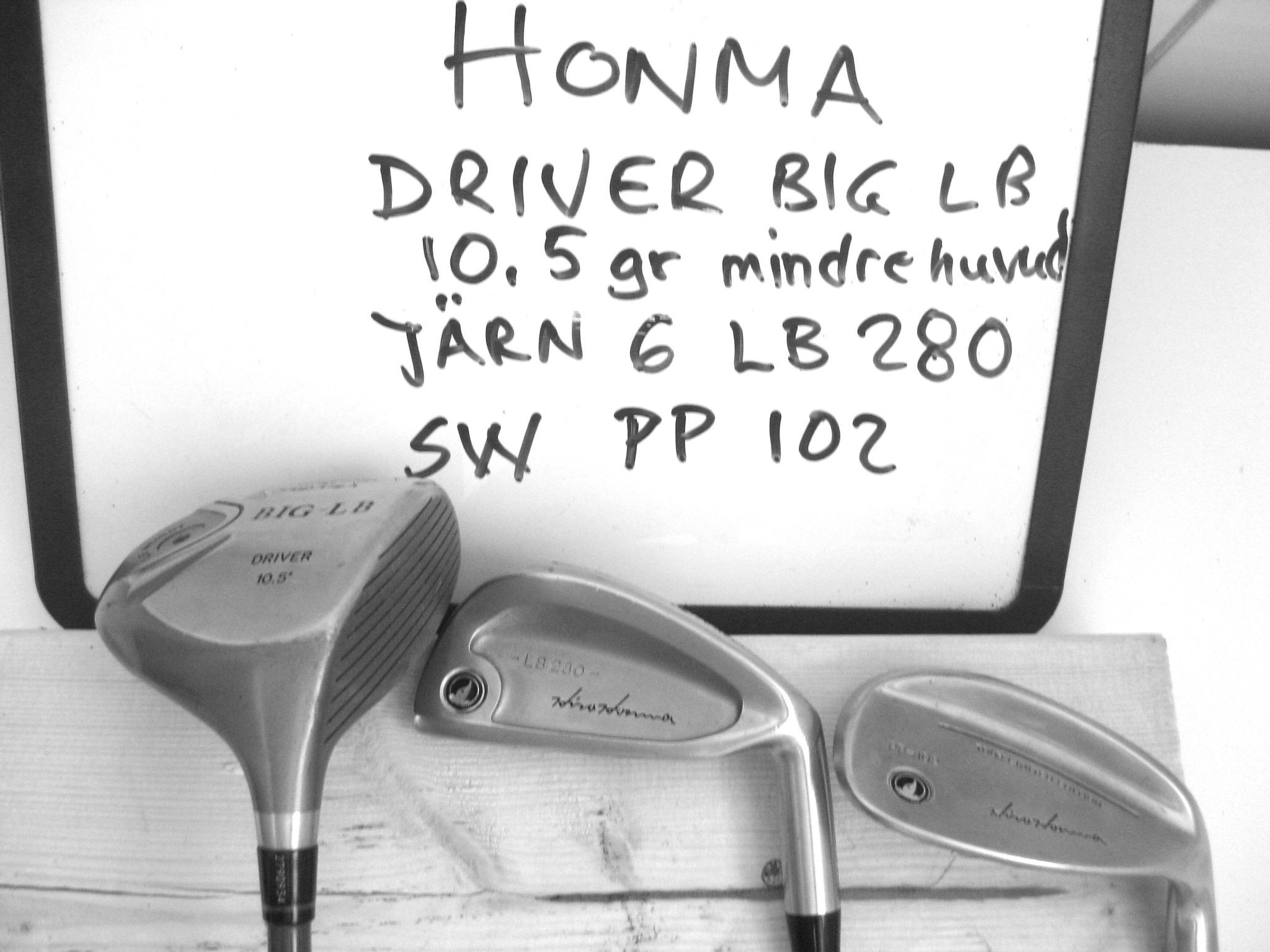 Honma Driver Big LB 10,5 gr, järn 6 LB 280, San.. | Köp på Tradera (688029603)