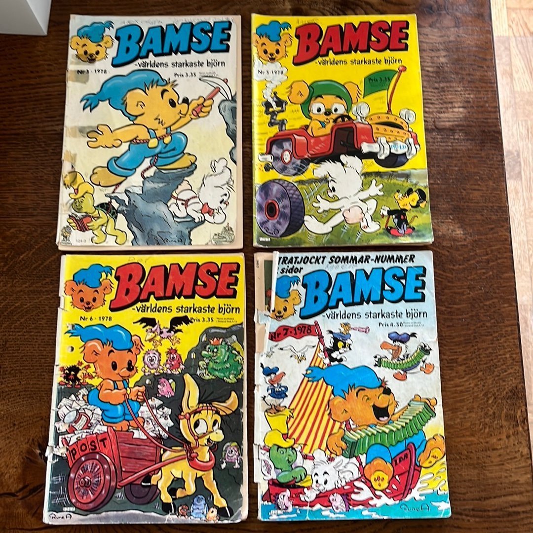 Bamse tidningar, 1978 | Köp på Tradera (691140128)