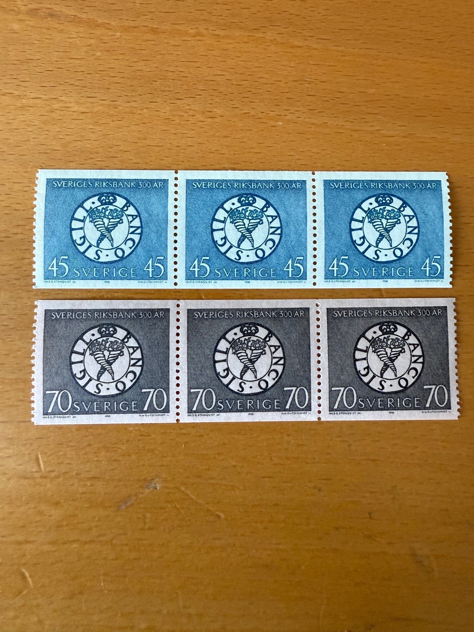 Sverige 1968 Postfriskt | Köp på Tradera (705689120)