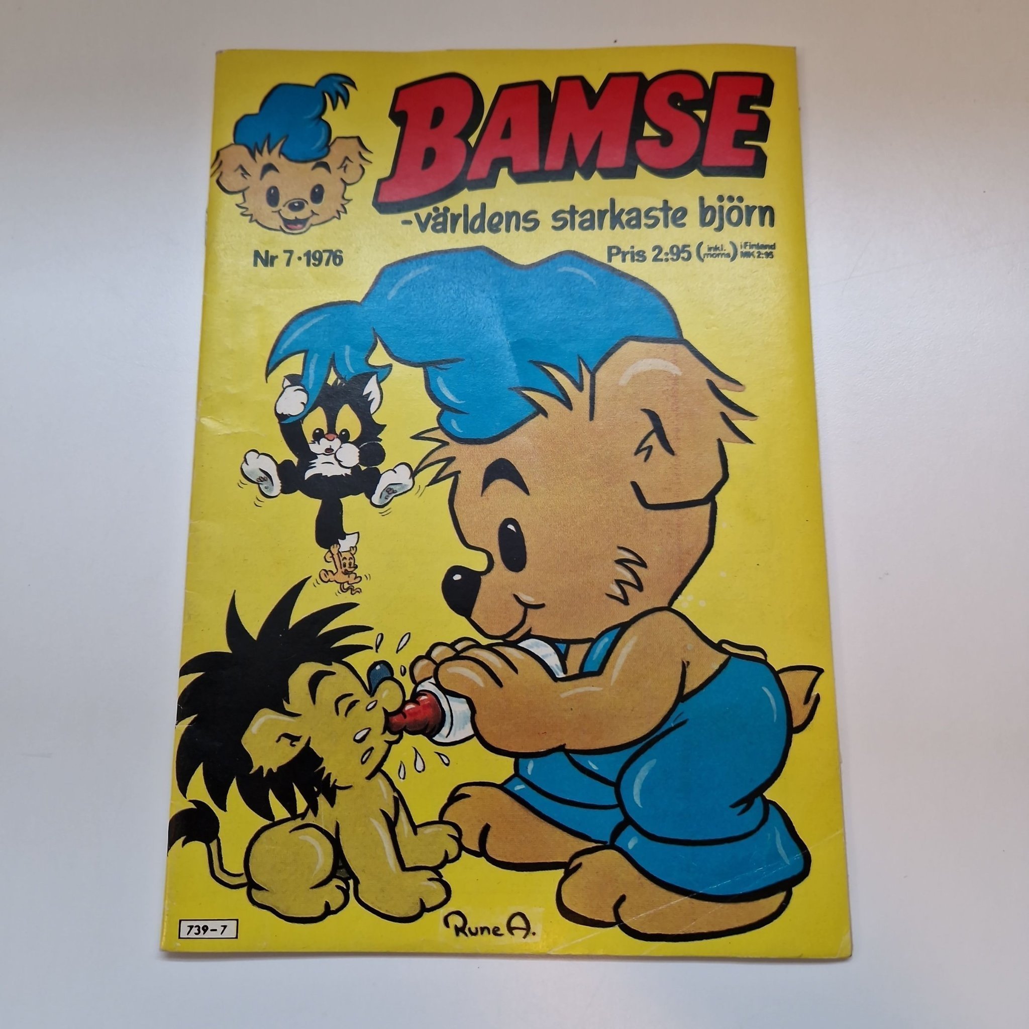Se produkter som liknar Bamse nr 7 1976 på Tradera (631807546)