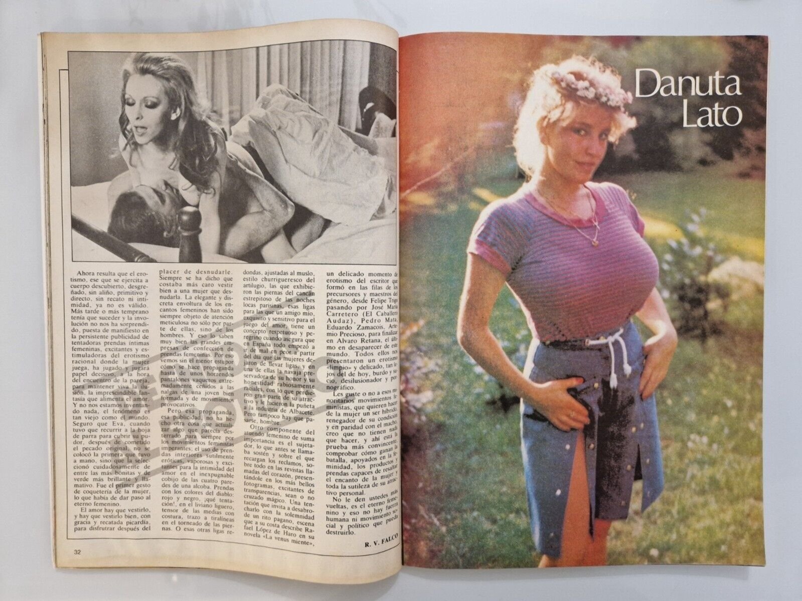 Danuta Lato - A very rare newspaper from Spain .. | Köp på Tradera (686110888)