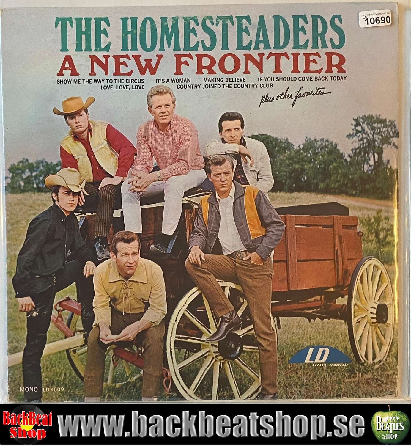 THE HOMESTEADERS - A NEW FRONTIER | Köp från backbeat på Tradera ...