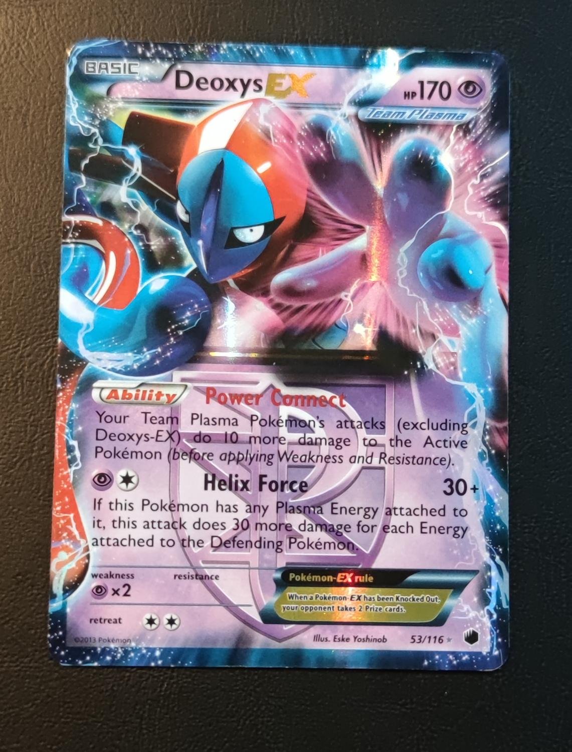 Deoxys EX 53/116 Plasma Freeze BW Black White P.. | Köp på Tradera (553875634)