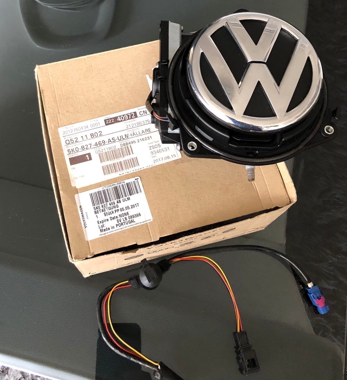 VW ORIGINAL BACKKAMERA-emblem-kamera för Volksw.. (408997524) ᐈ Köp på ...