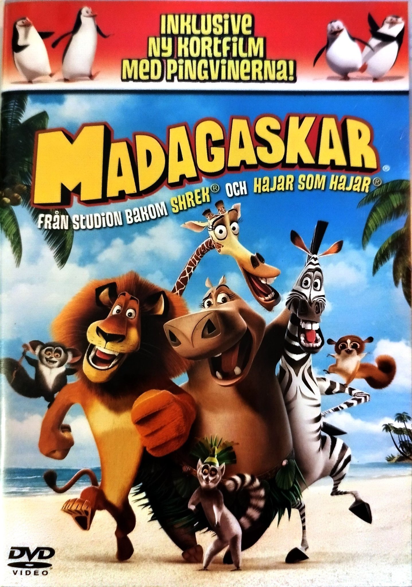 Madagaskar Madagascar DVD 2005 Dreamworks Barn .. | Köp på Tradera (624682196)