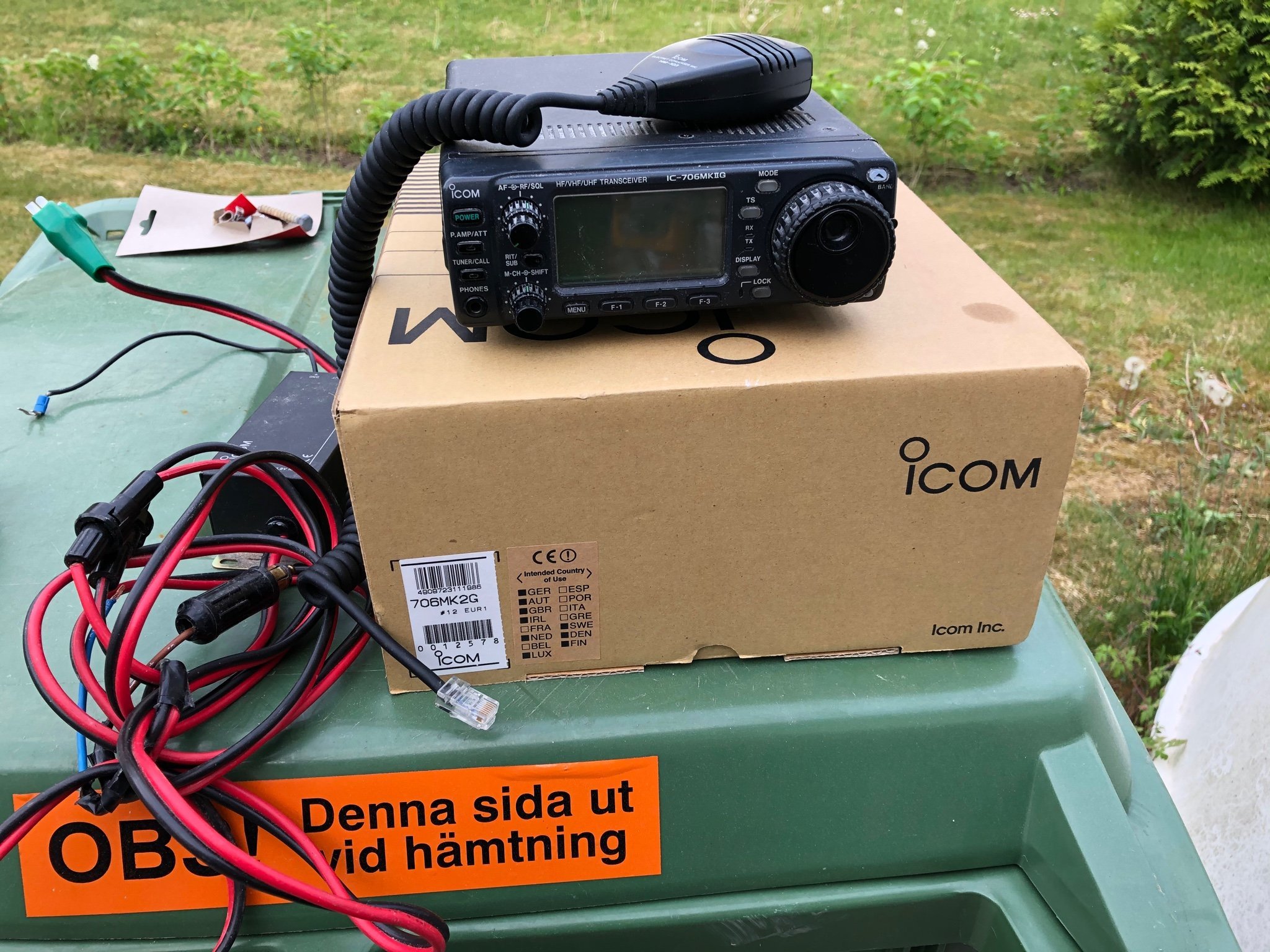 Icom ic-706 mk2g (402293822) ᐈ Köp på Tradera
