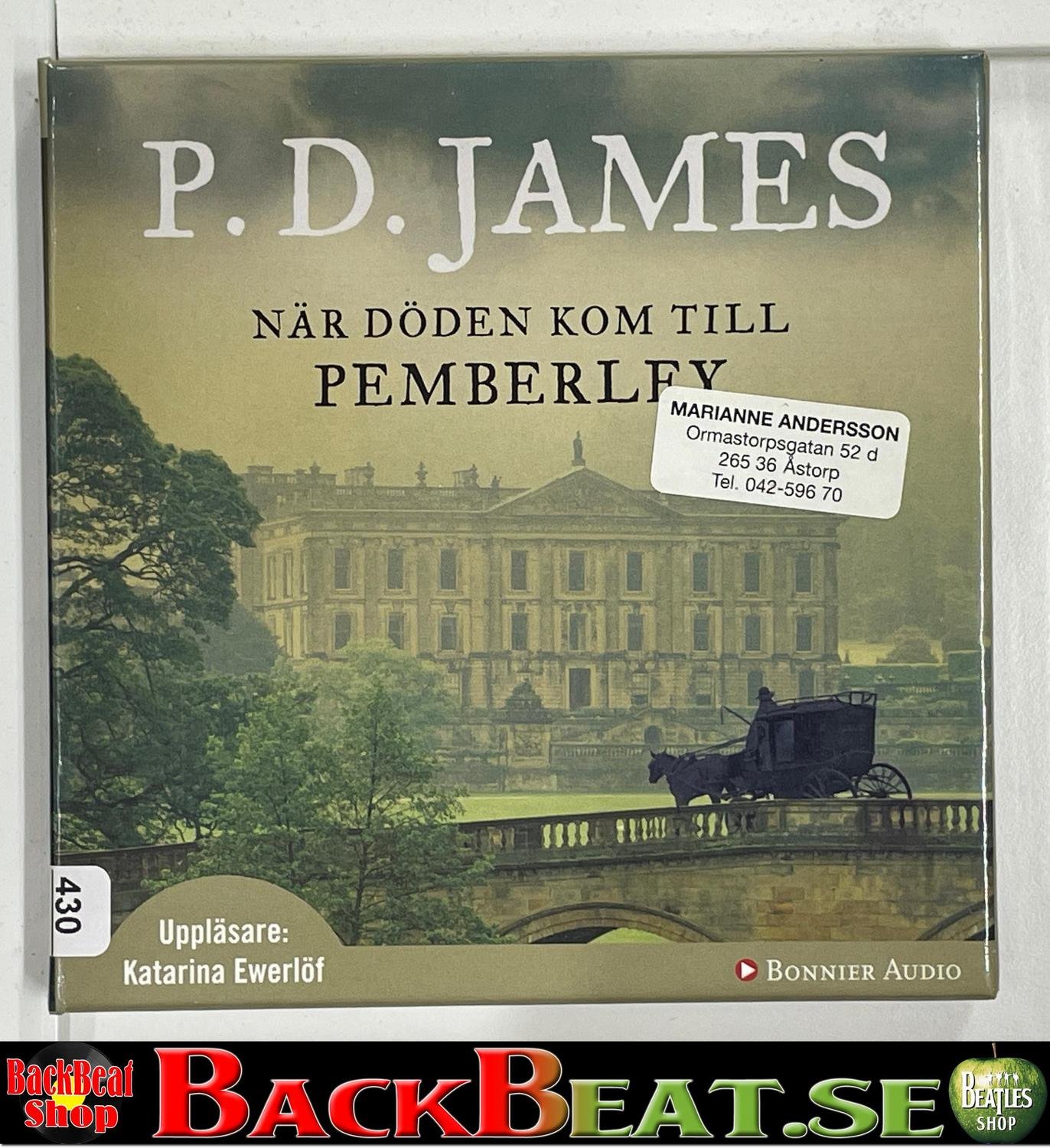 P.D. JAMES - NÄR DÖDEN KOM TILL P.. | Köp från backbeat på Tradera (670211509)