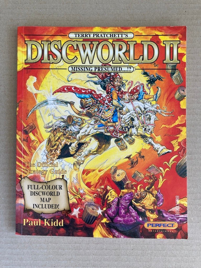Discworld II 2 Game Missing Presumed - PS1 - PC - Guide - Walkthrough Book