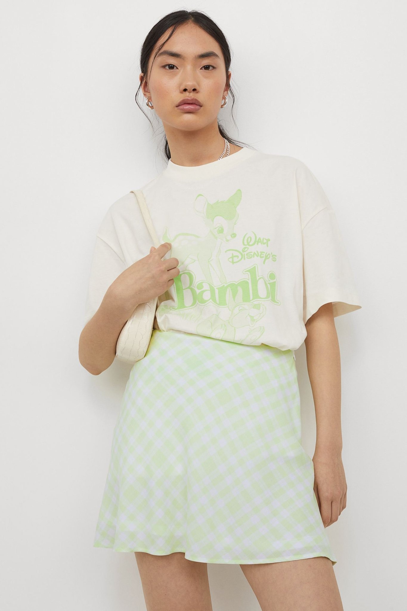 Rutig Kjol H&M DIVIDED 38 | Köp på Tradera (693431290)