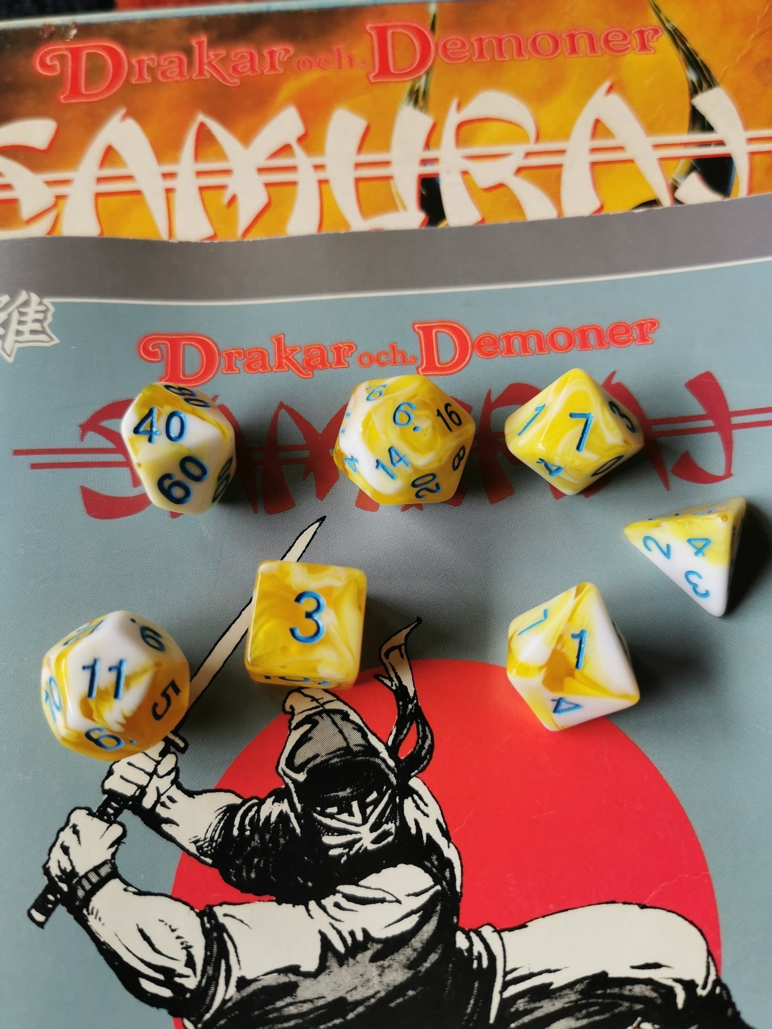 7 st olika tärningar till Rollspel. T4, T6, T8,.. | Köp på Tradera (709858930)