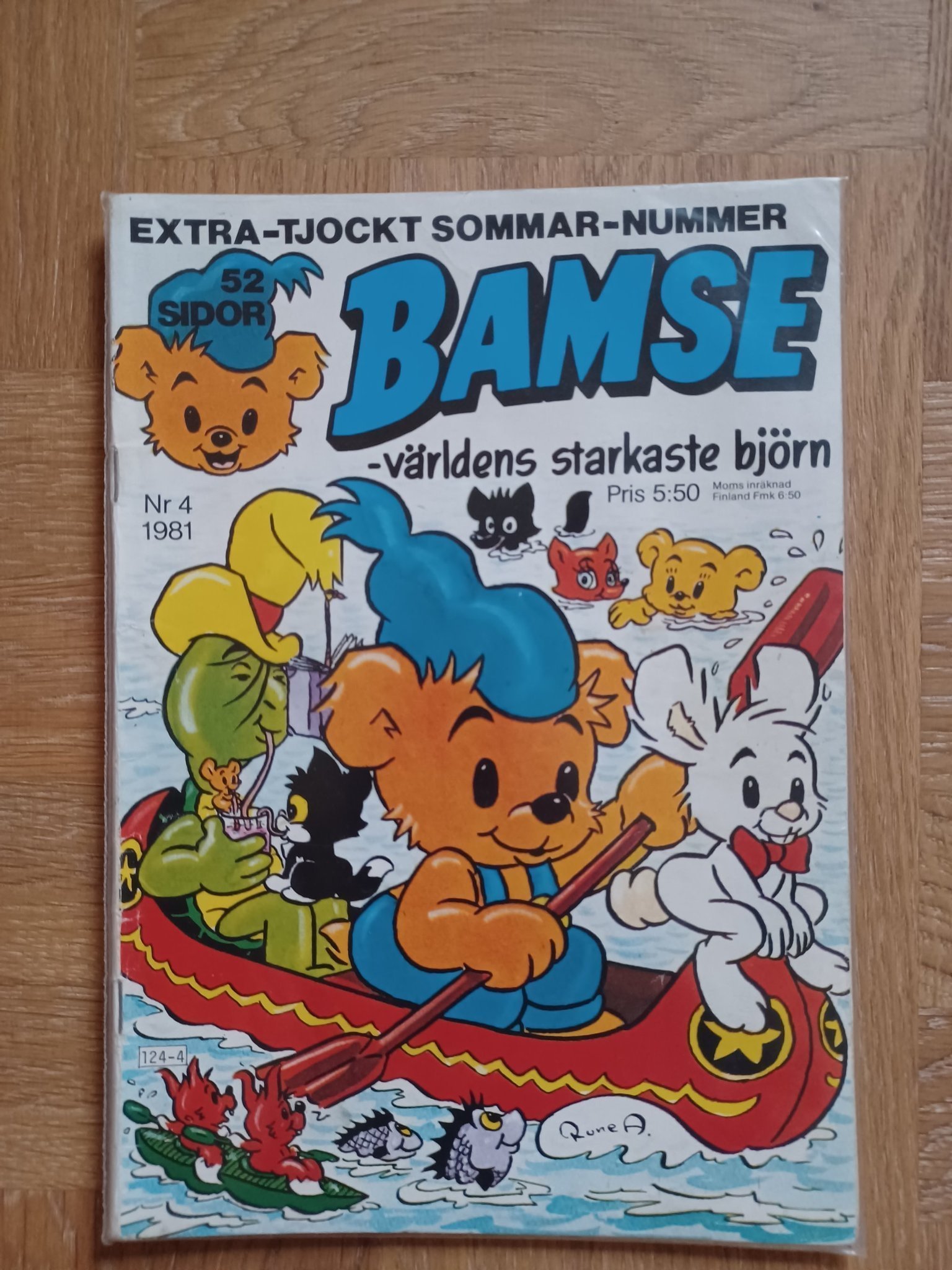 Se produkter som liknar Bamse nr 4, 1981 på Tradera (680386049)