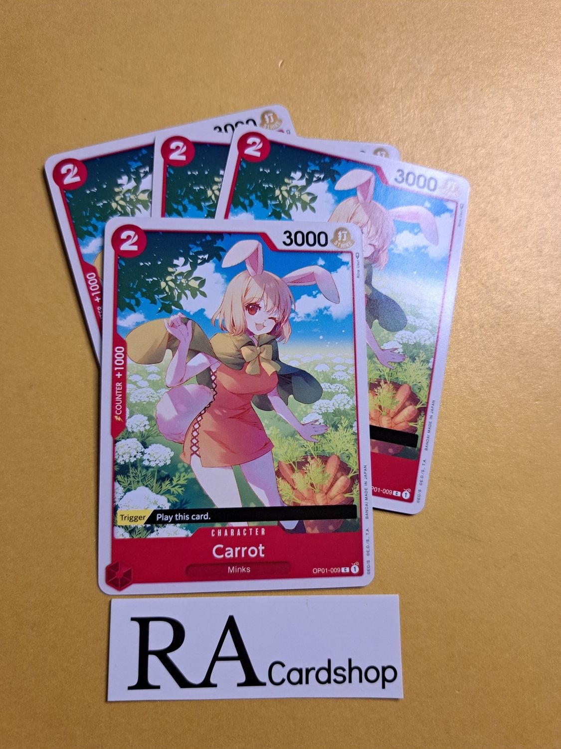 Carrot Common Playset OP01-009 .. | Köp från RaCardShop på Tradera (654601176)