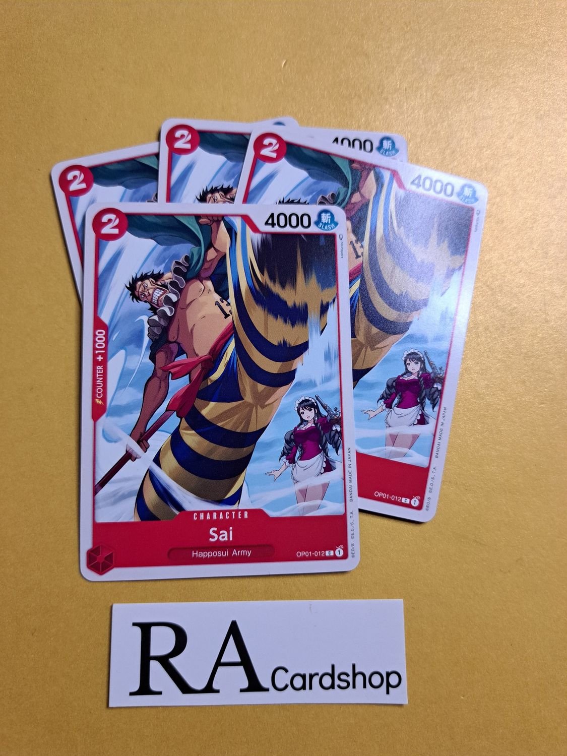 Sai Common Playset OP01-012 Rom.. | Köp från RaCardShop på Tradera (654601181)
