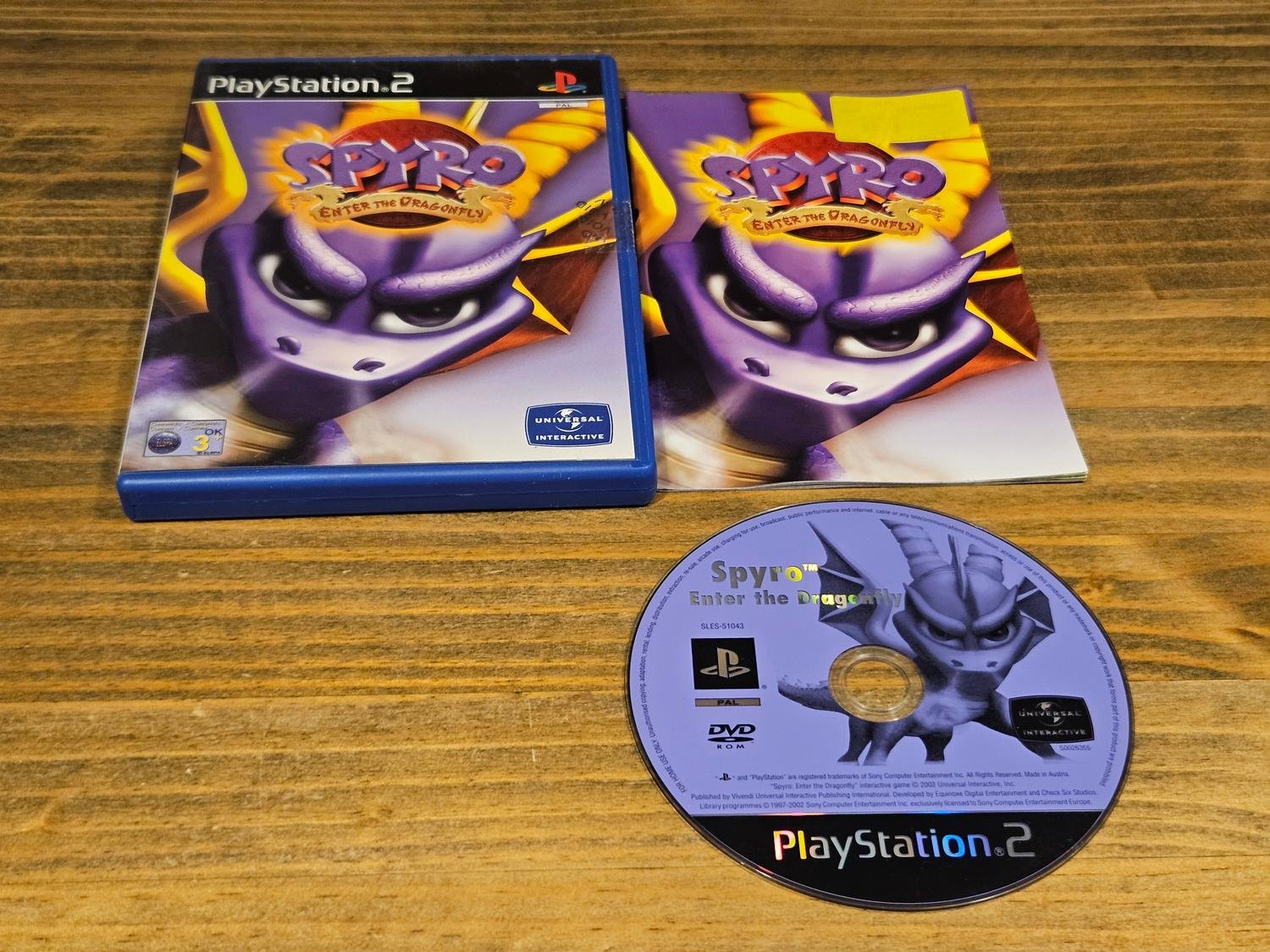 SPYRO ENTER THE DRAGONFLY PS2 BEG | Köp på Tradera (664757637)