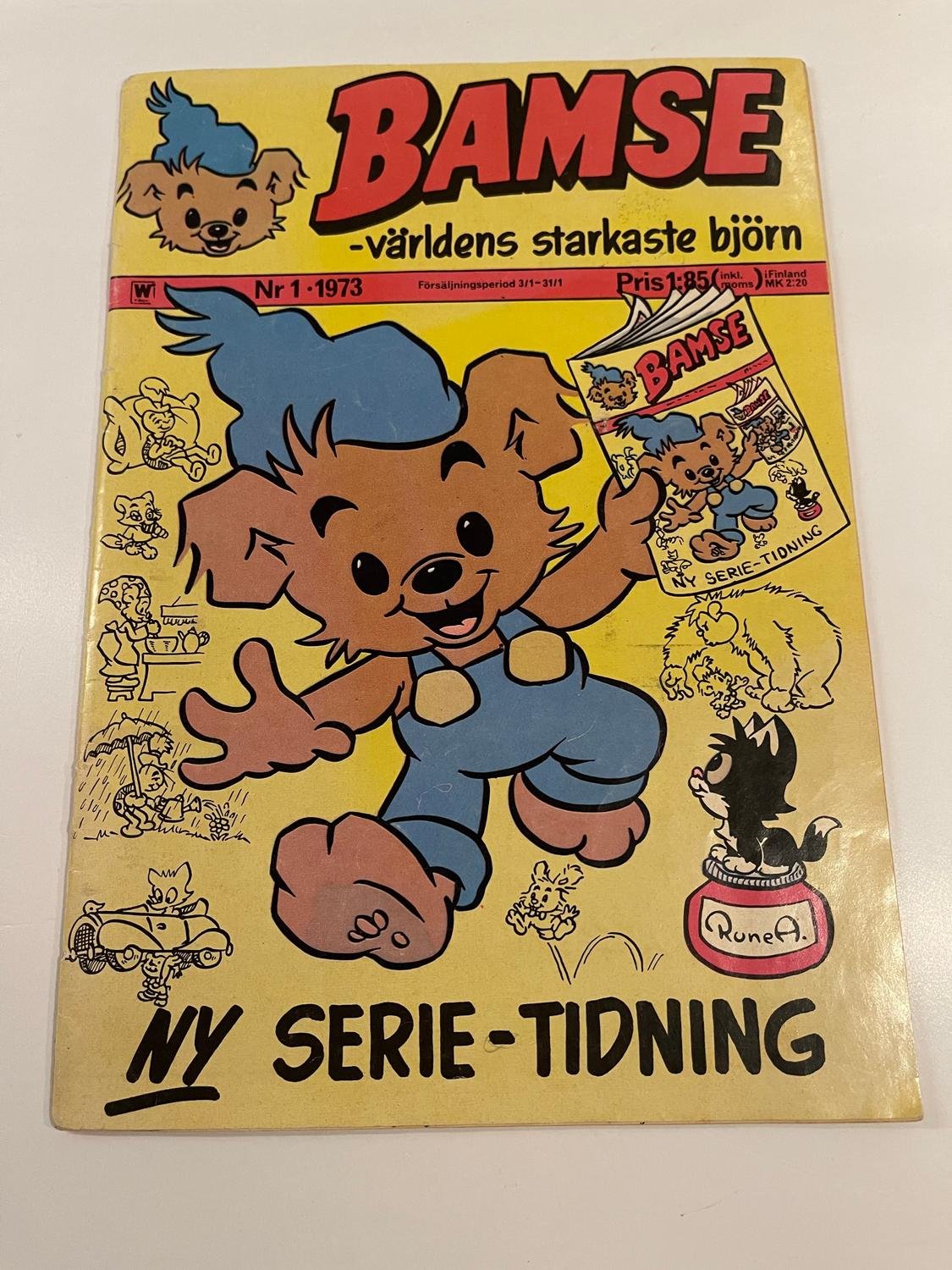 * BAMSE , Nr 1 - 1973 * | Köp på Tradera (539442488)