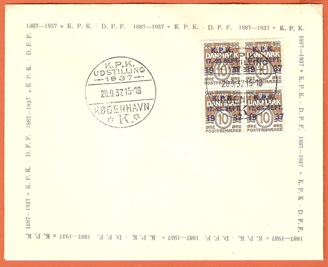 Danmark brev K P K Udstilling 20.9... | Köp från bkfrim på Tradera (655809292)