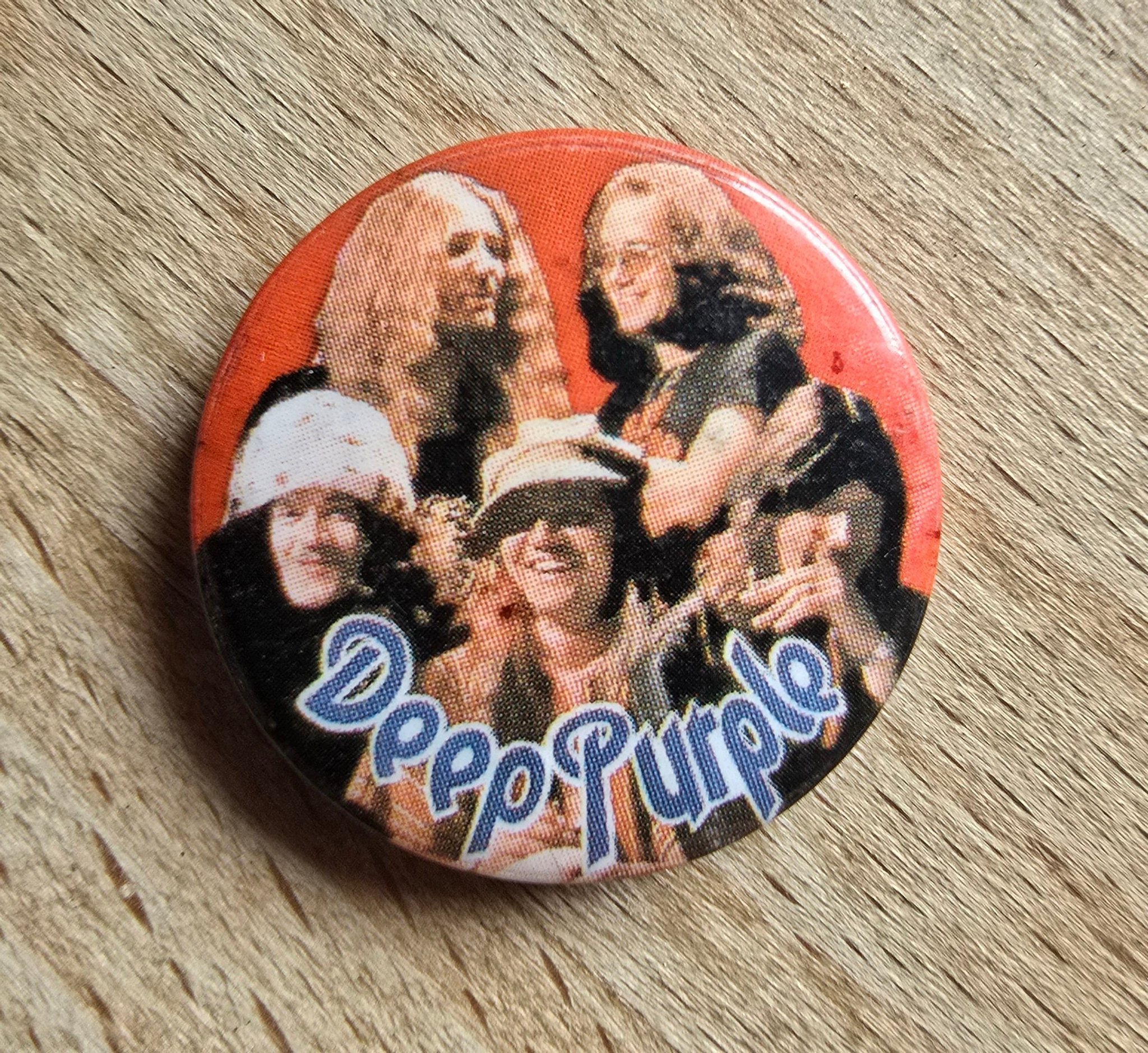 Deep Purple - Pin 80-talet Vintage | Köp på Tradera (693719374)