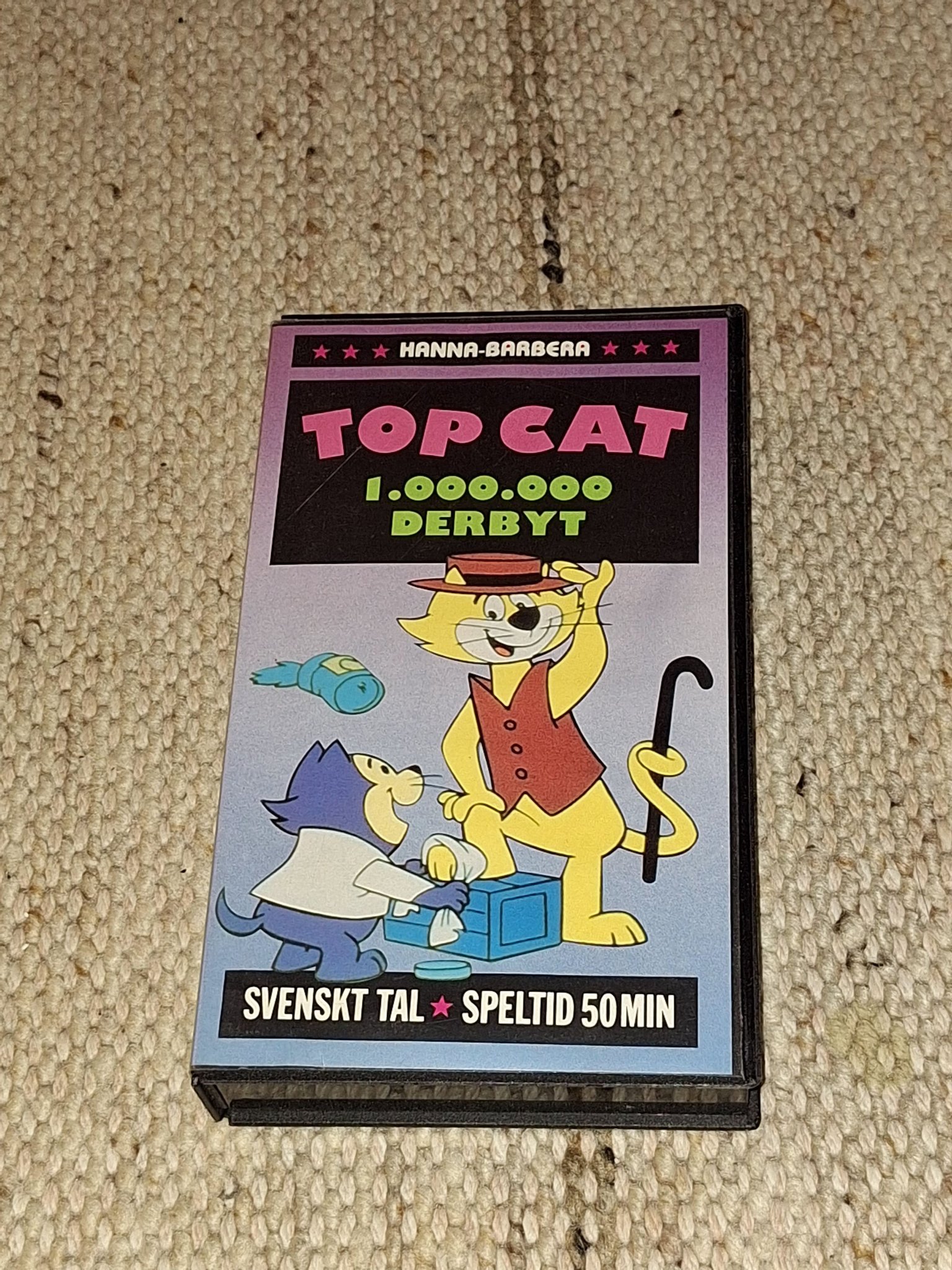 Top Cat - 1.000.000 Derbyt - VHS - svår att hitta | Köp på Tradera (687085415)