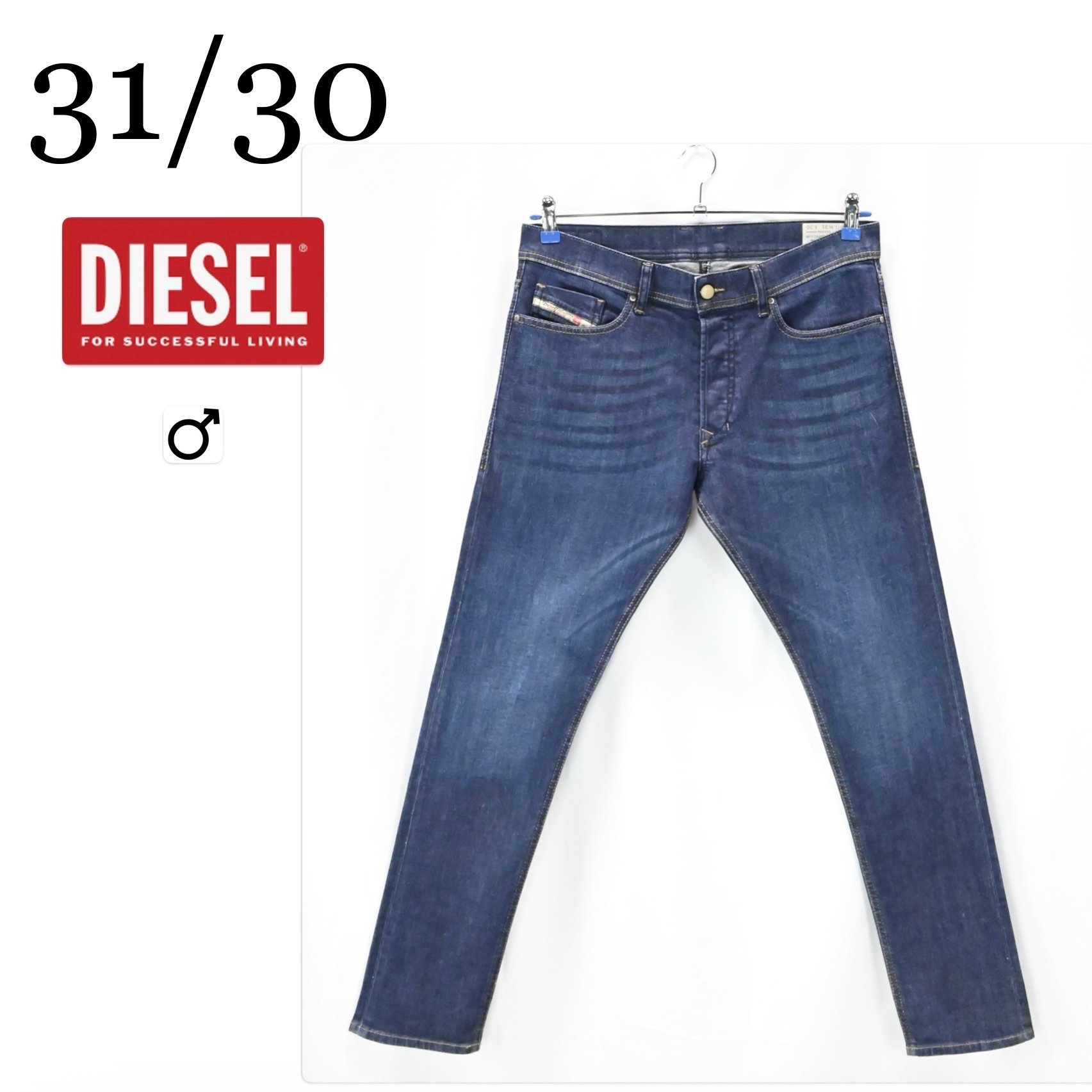 DIESEL TEPPHAR SLIM - CARROT STRETCH JEANS stor.. | Köp på Tradera (686668452)