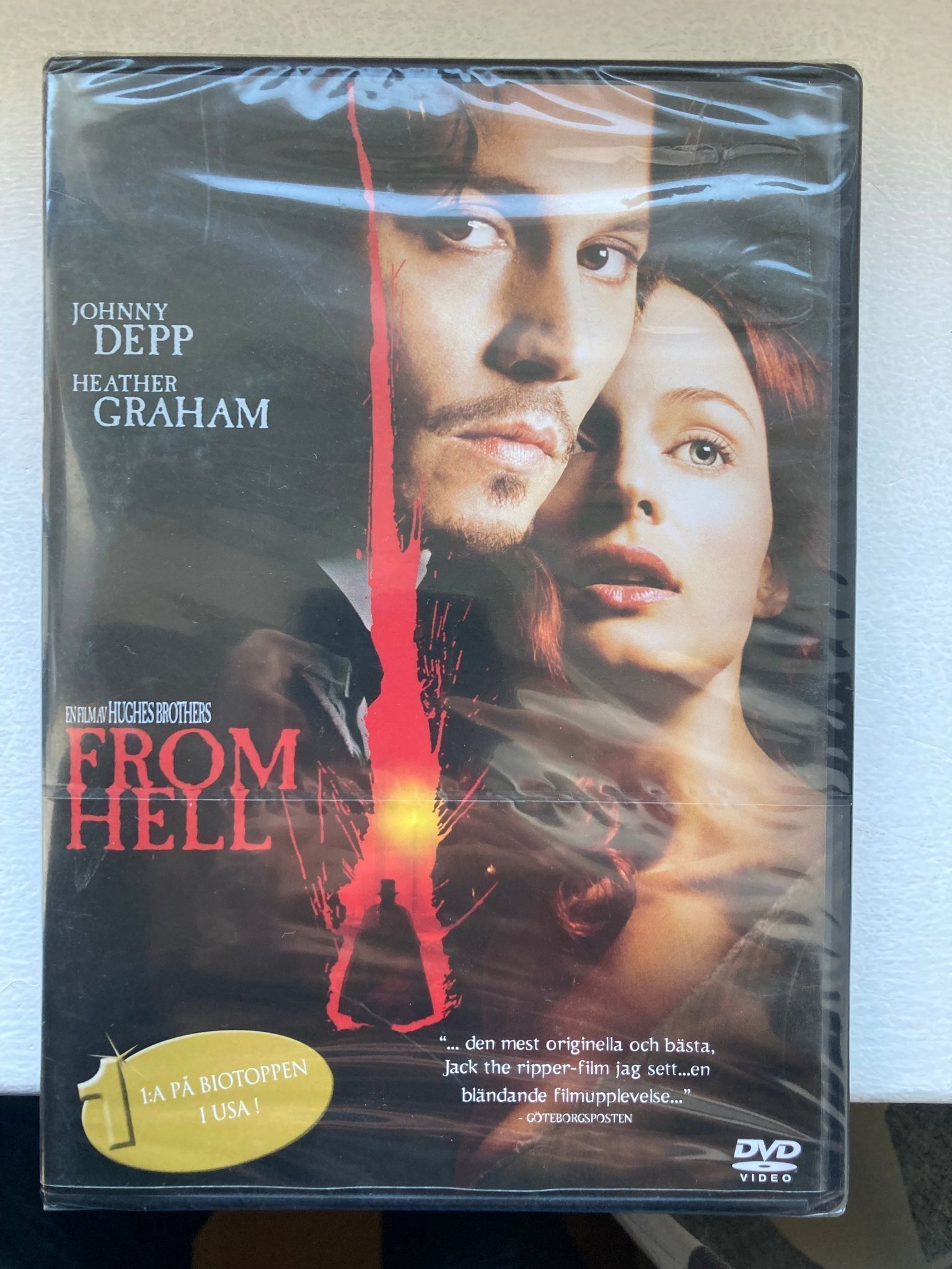 DVD From Hell ( inplastad ) Johnny Depp & Heath.. | Köp på Tradera (633917078)