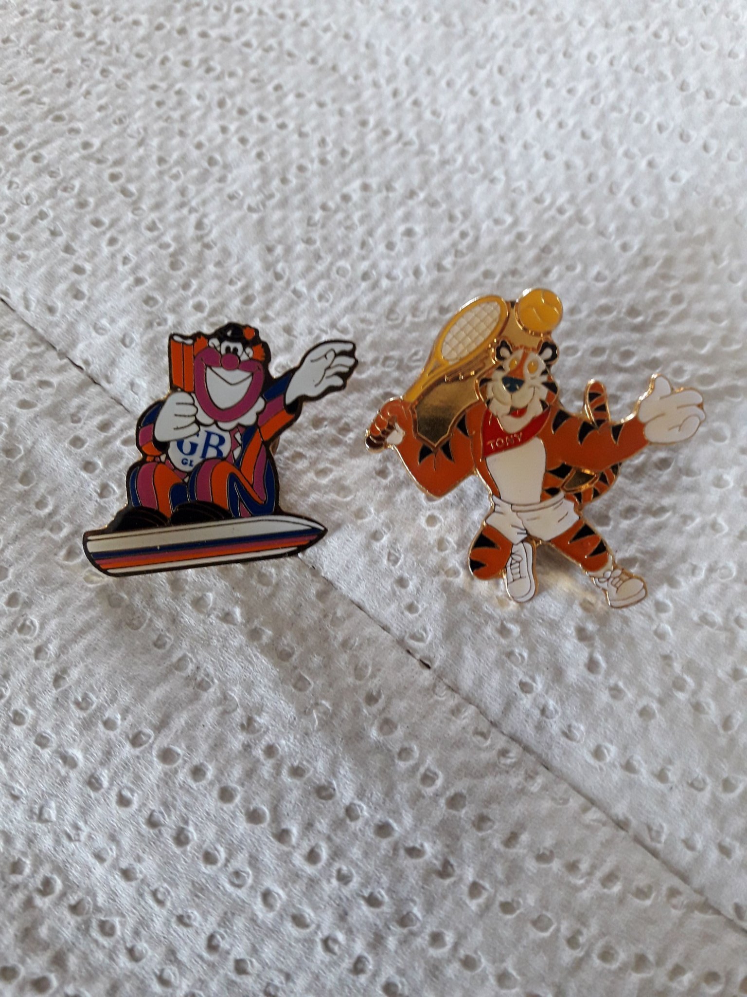 Pins Tony Tiger Kelloggs Gb Glass Gubbe Clown V 408084945 ᐈ Köp På Tradera