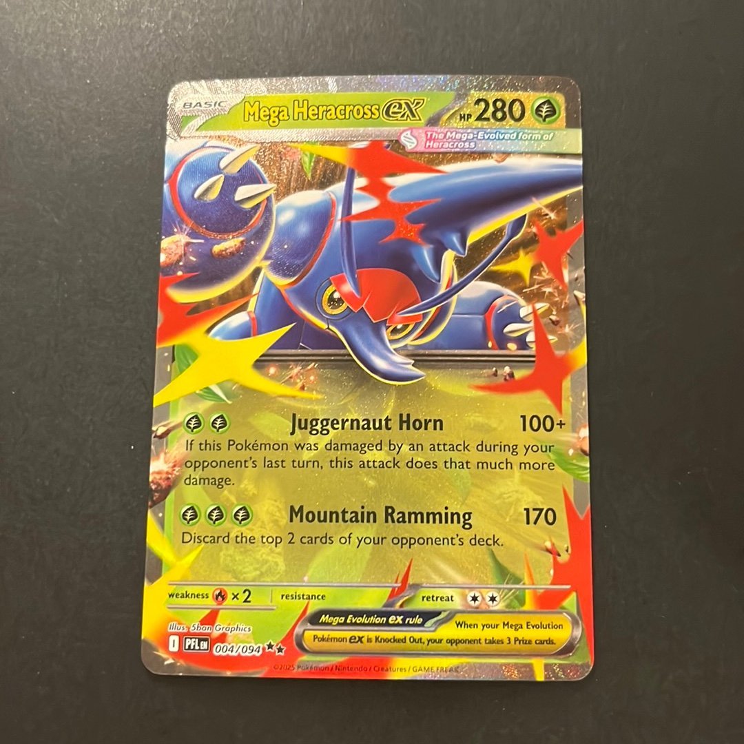 Mega Heracross Ex 004/094 - Pokemon Phantasmal .. | Köp på Tradera (704370297)